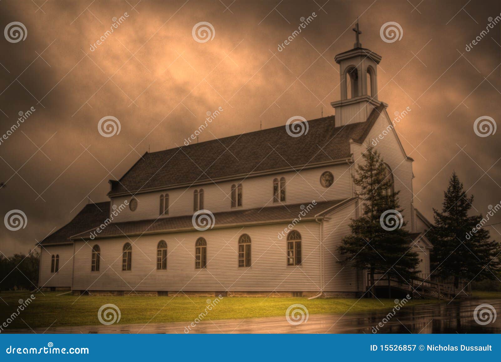 St Timothy Roman Catholic Church Stock Image - Image of church, shiny ...