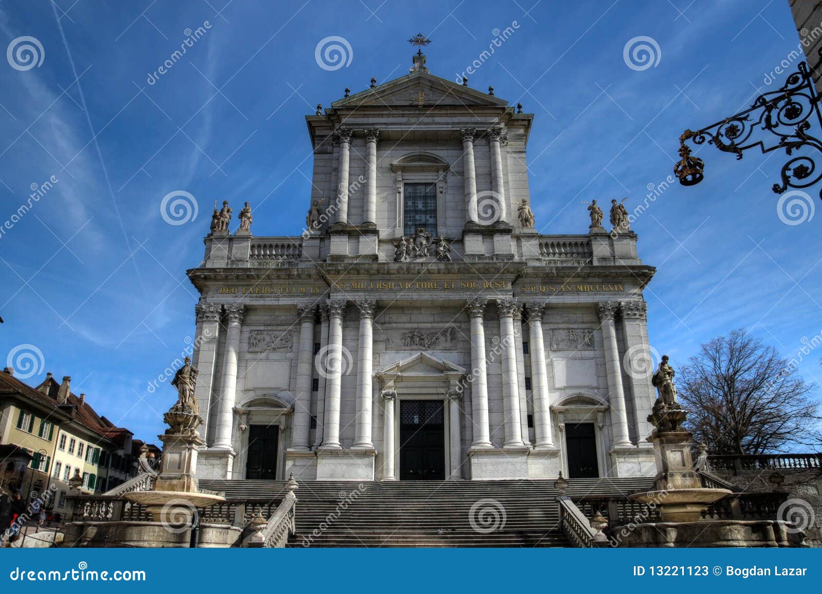 St-Ursen Cathedral, Solothurn, Switzerland Stock Image - Image of ...