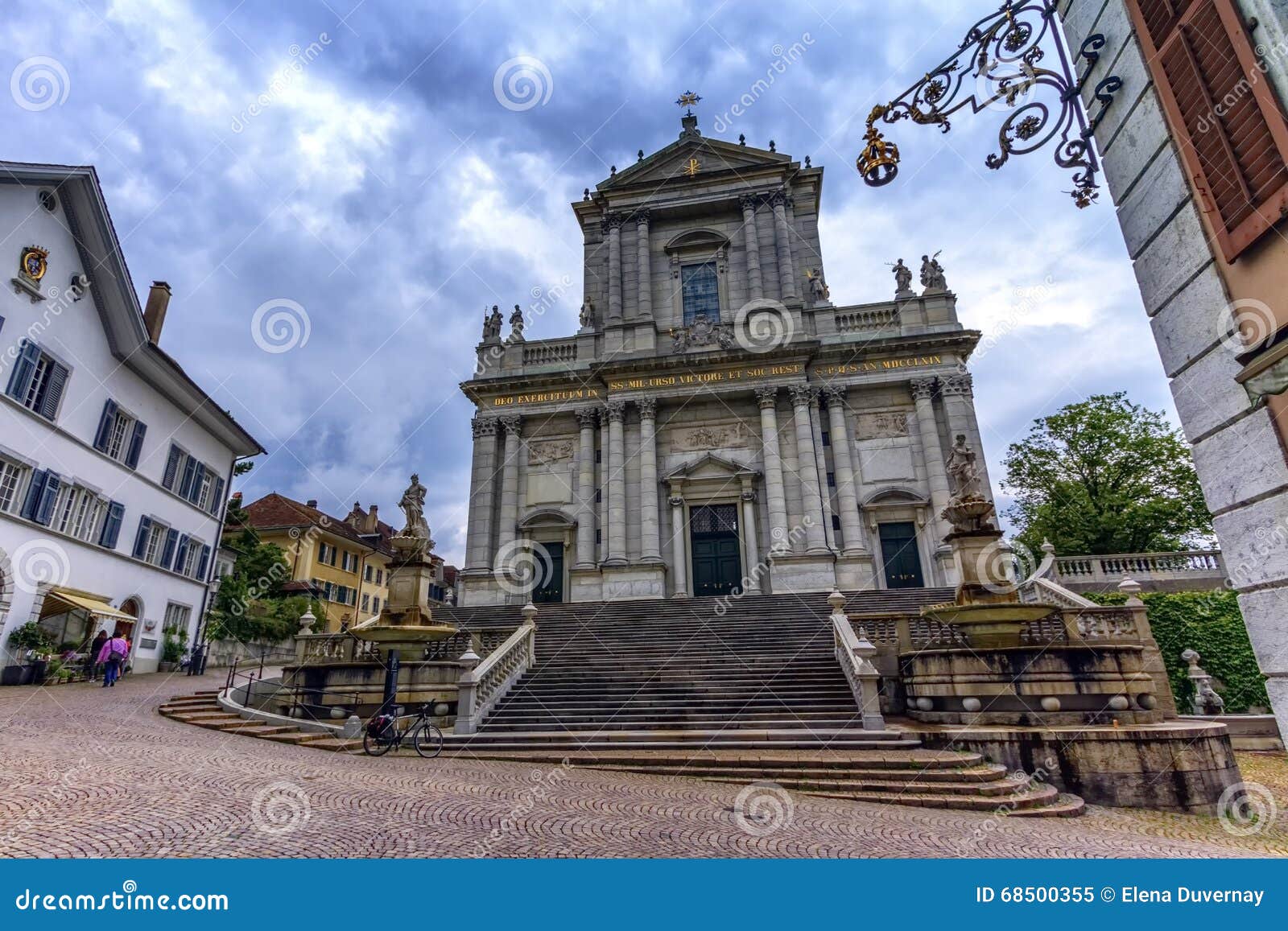 St. Ursus Cathedral, Solothurn, Switzerland Stock Image - Image of ...