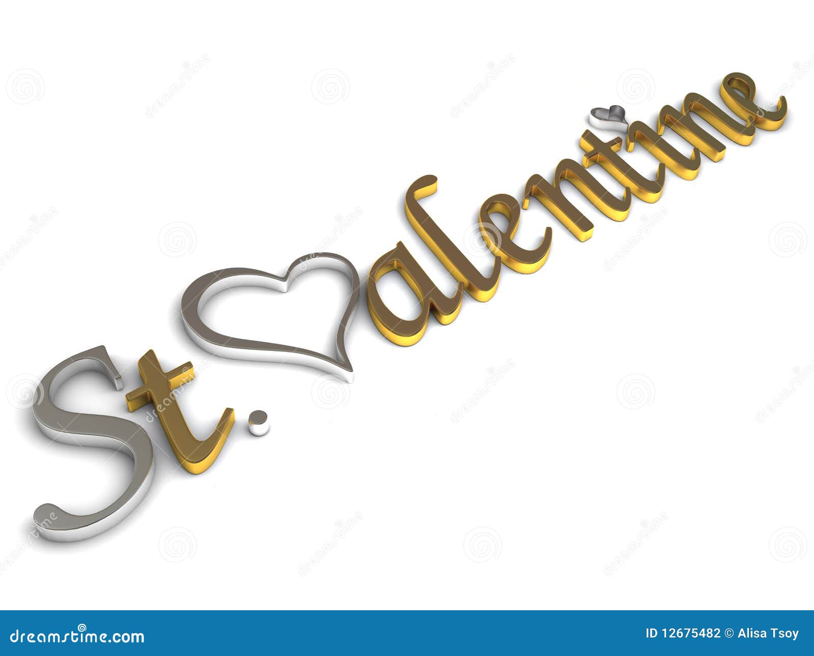 St.Valentine stock illustration. Illustration of symbol - 12675482