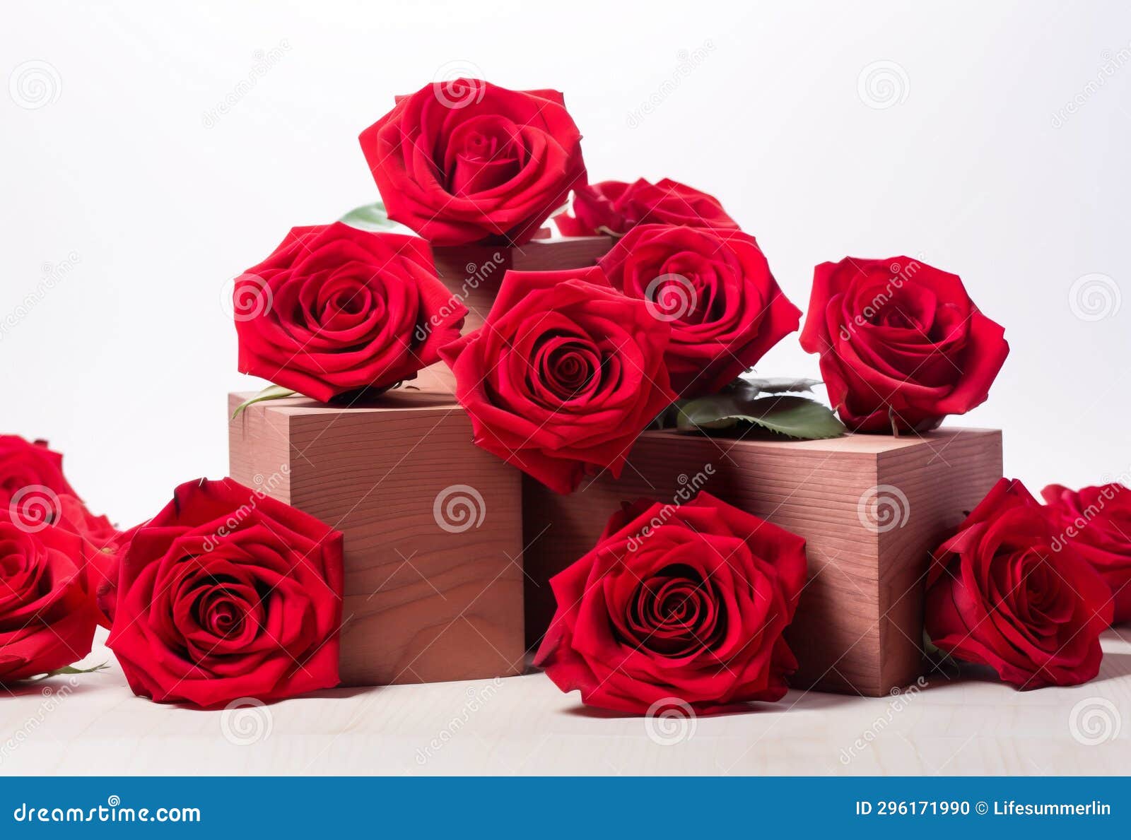 St. Valentine S Red Roses Background Romance Stock Photo - Image of ...