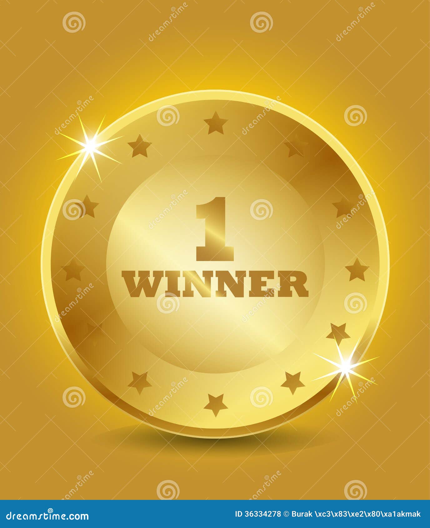 1st winner award stock vector. Illustration of sign, completion - 36334278