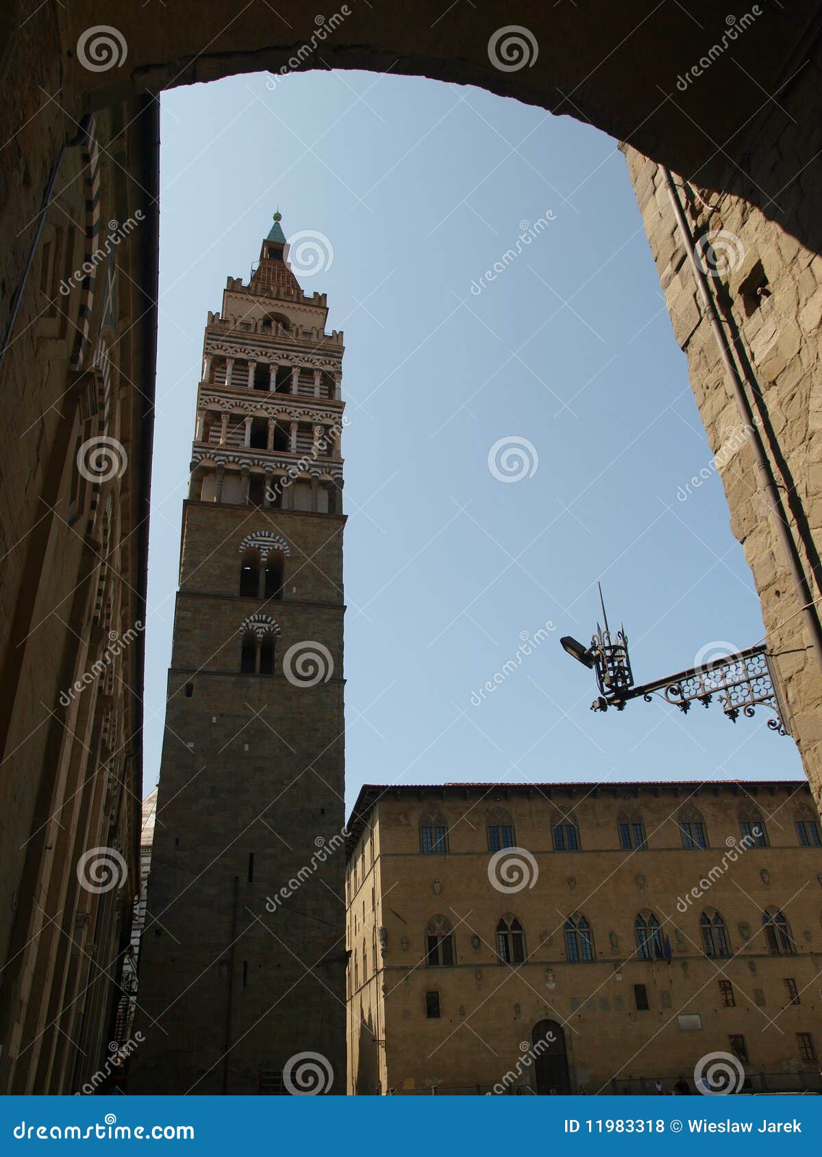 St Zeno S Cathedral - Pistoia Stock Photo - Image of marble, capitals ...