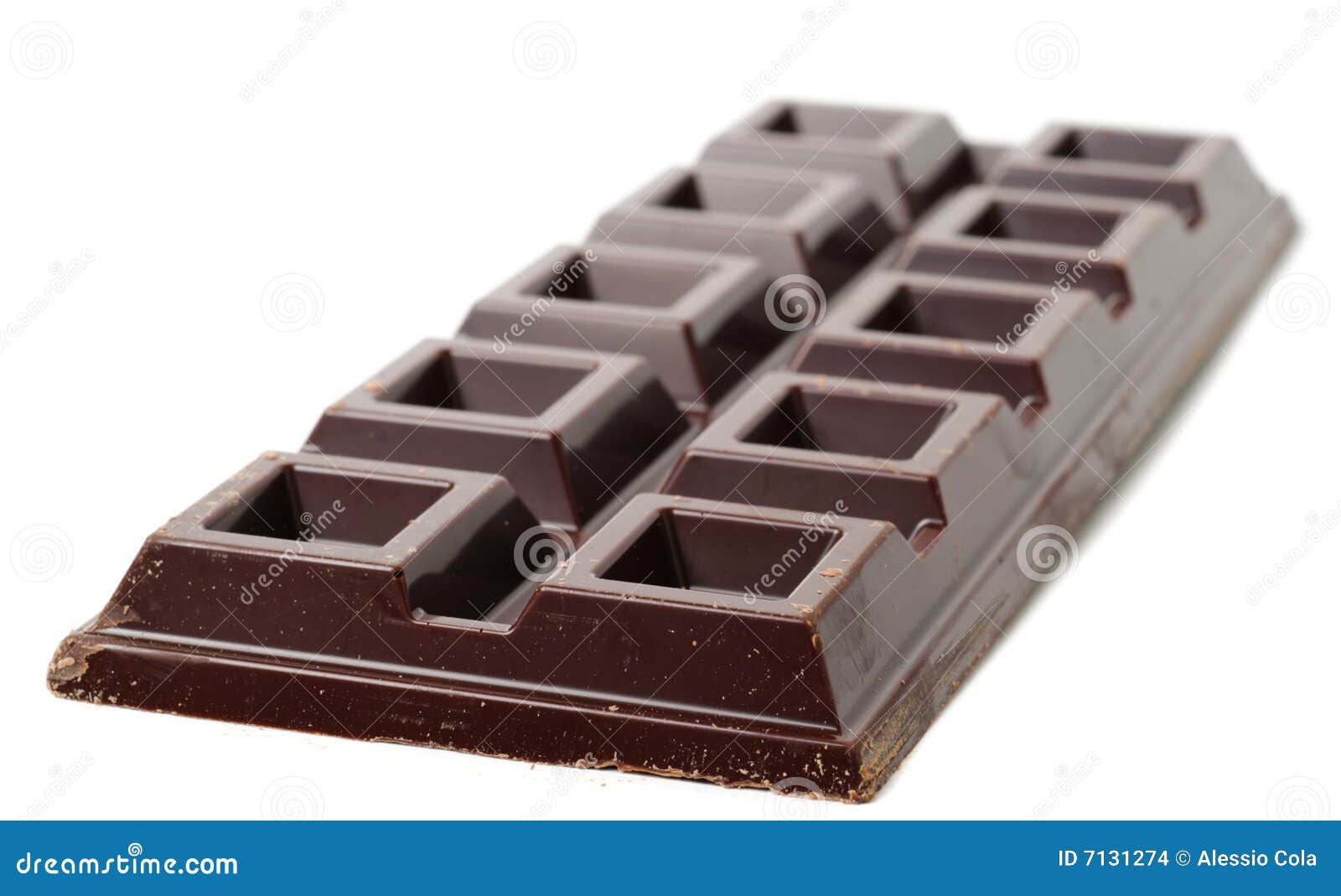 Staaf Van Extra Bittere Chocolade Stock Foto - Image of zwart ...