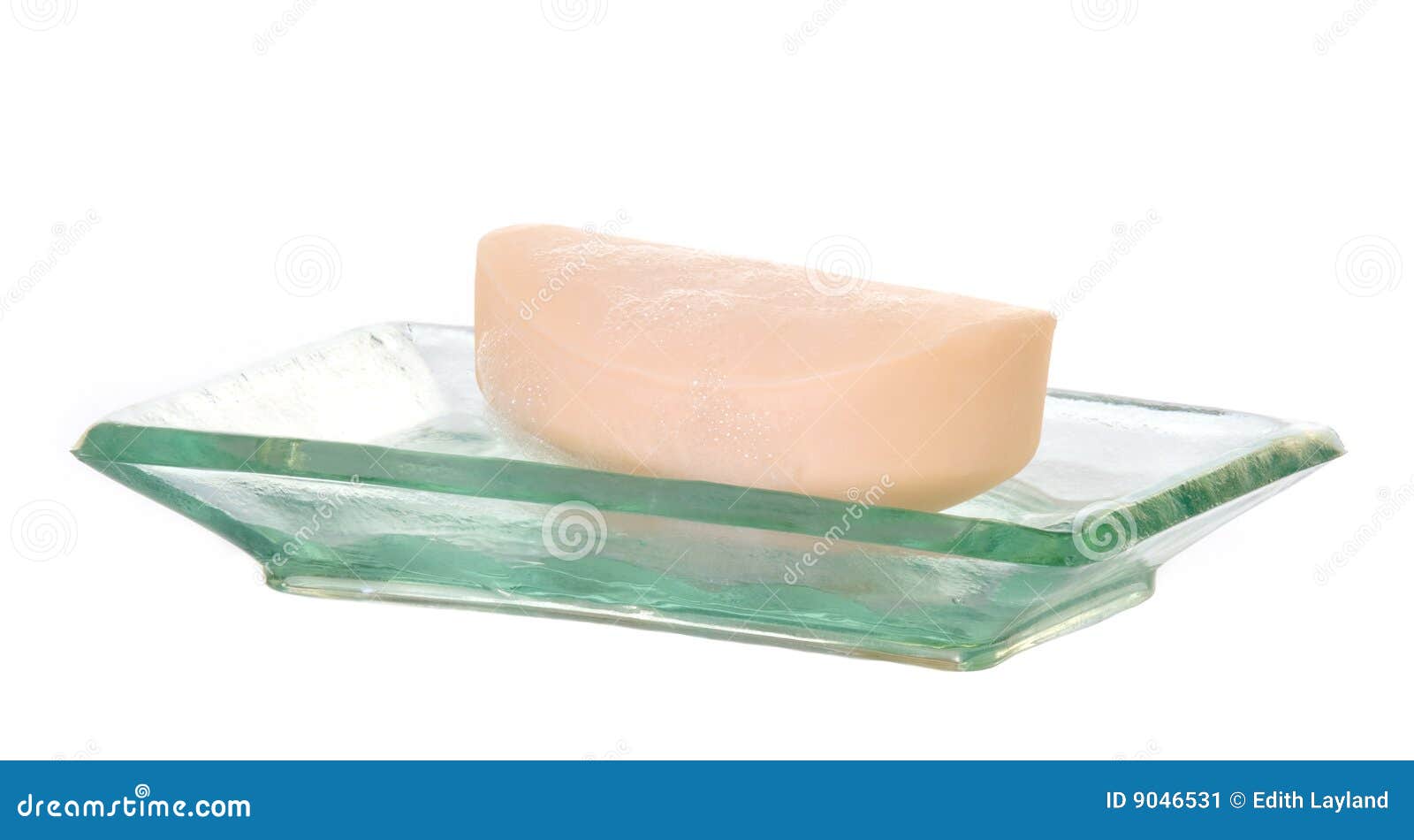 Stab Der Seife Auf Seifen-Teller Stockbild - Bild von dusche, sauber ...