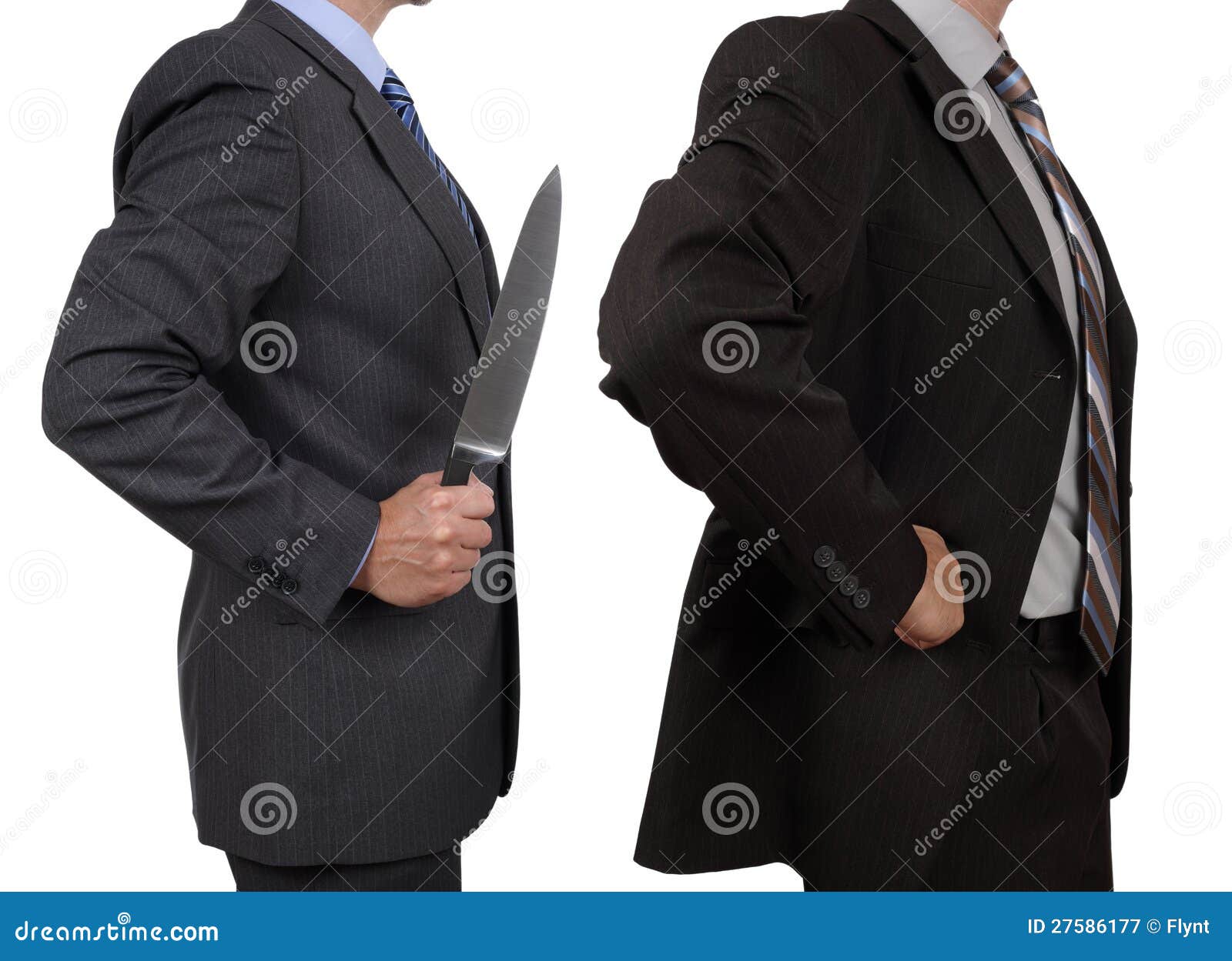 Stabbed in the back stock image. Image of determination - 27586177