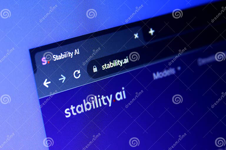 Stability AI logo editorial image. Image of internet - 297523655