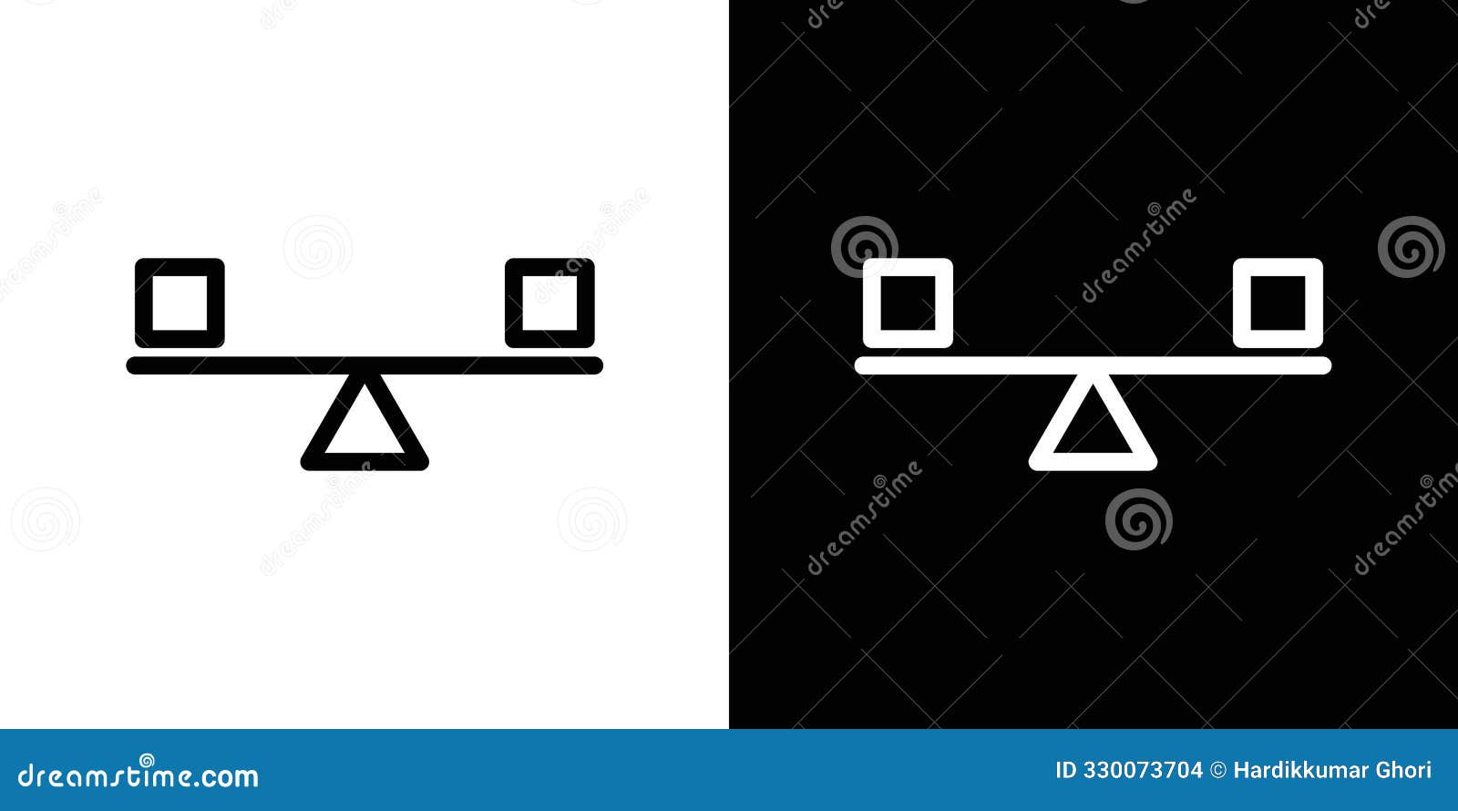 Stability Icon Vector Set on White Background Stock Illustration ...