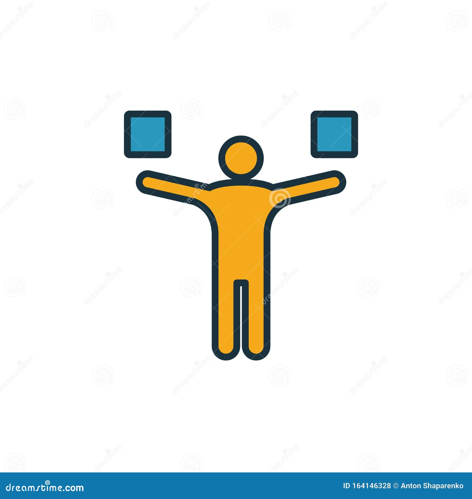 Stability Icon. Simple Element from Productivity Icons Collection Stock ...