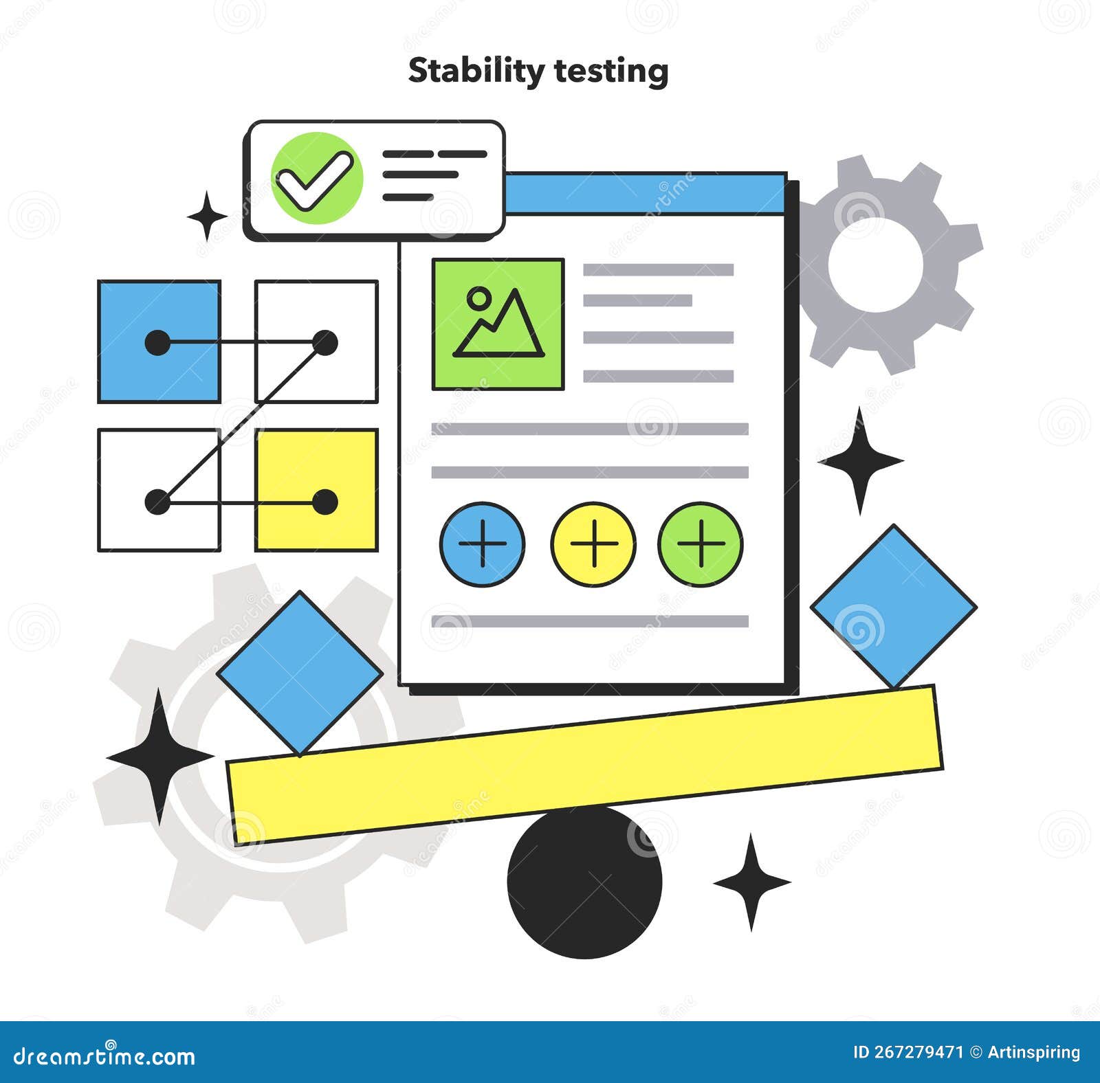 Stability Testing Technique. Software Testing Methodology Stock Vector ...
