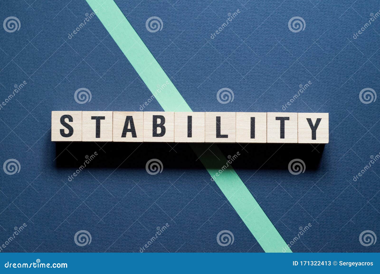 Stability Word Concept on Cubes Stock Image - Image of asset ...