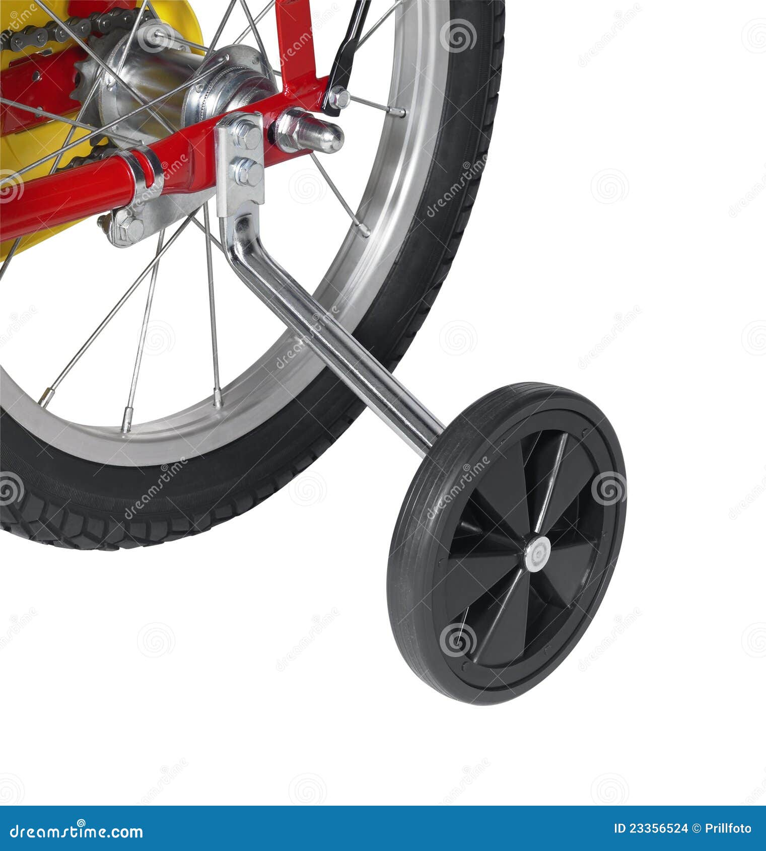 Stabilizer on a bicycle stock photo. Image of recreational - 23356524