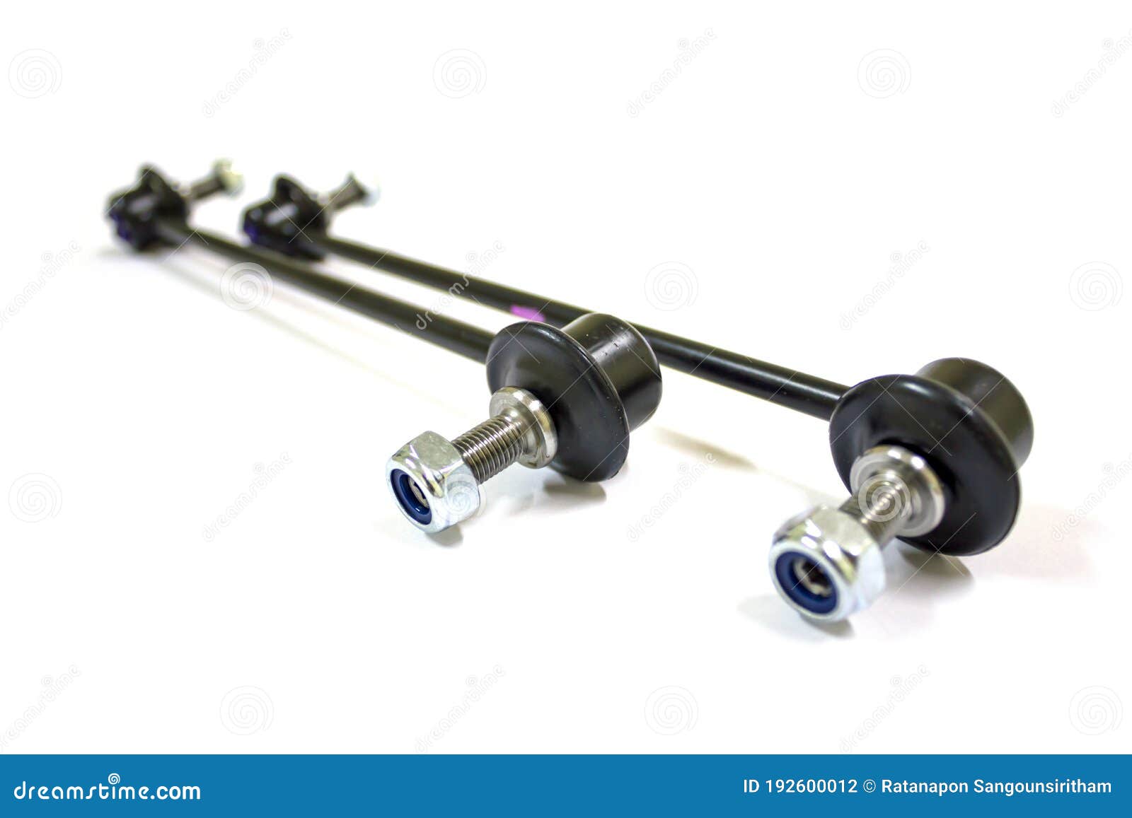 Stabilizer Control Link for Japanese Car on White Background, Isolated ...