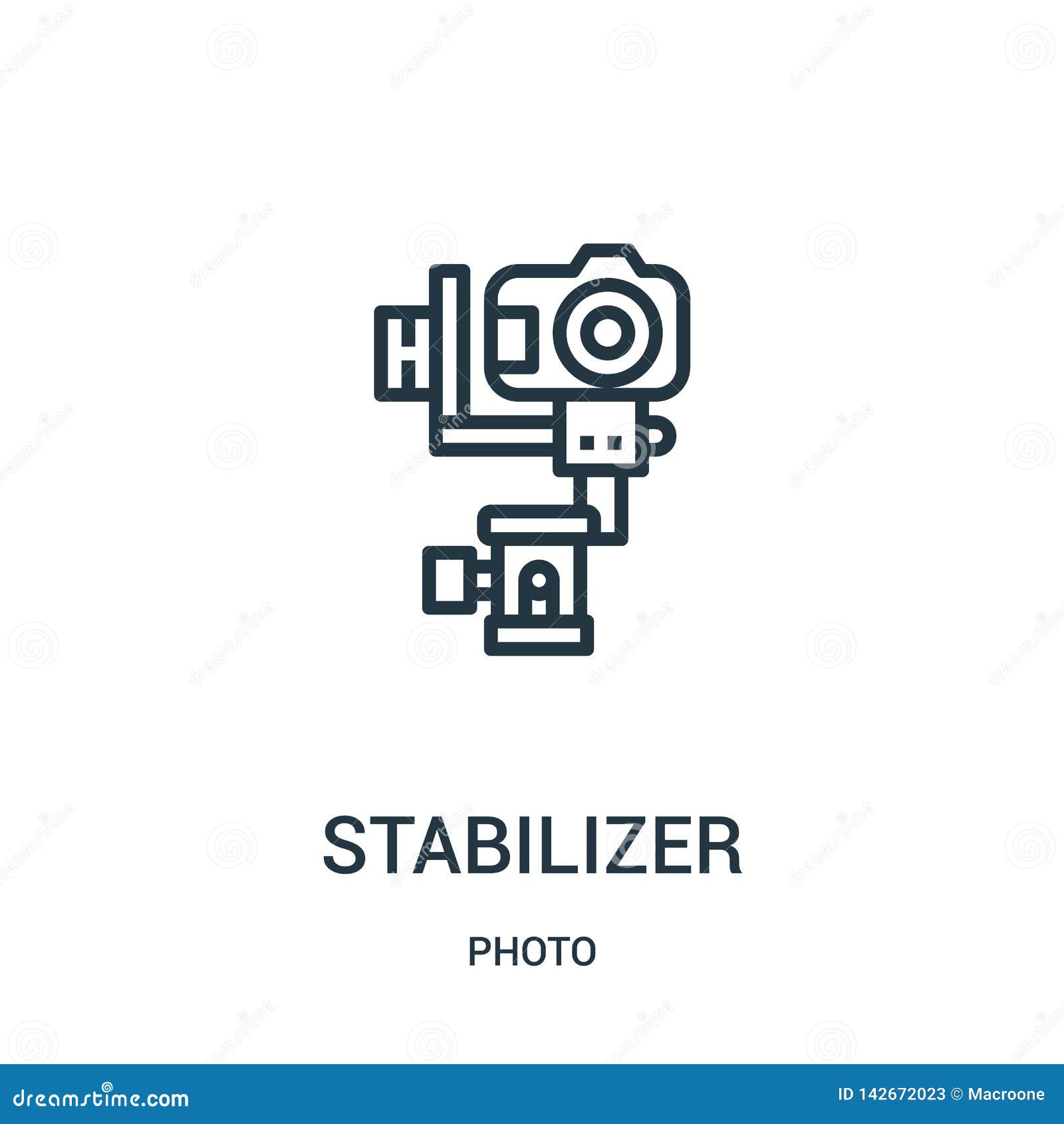 Stabilizer Icon Vector from Photo Collection. Thin Line Stabilizer ...