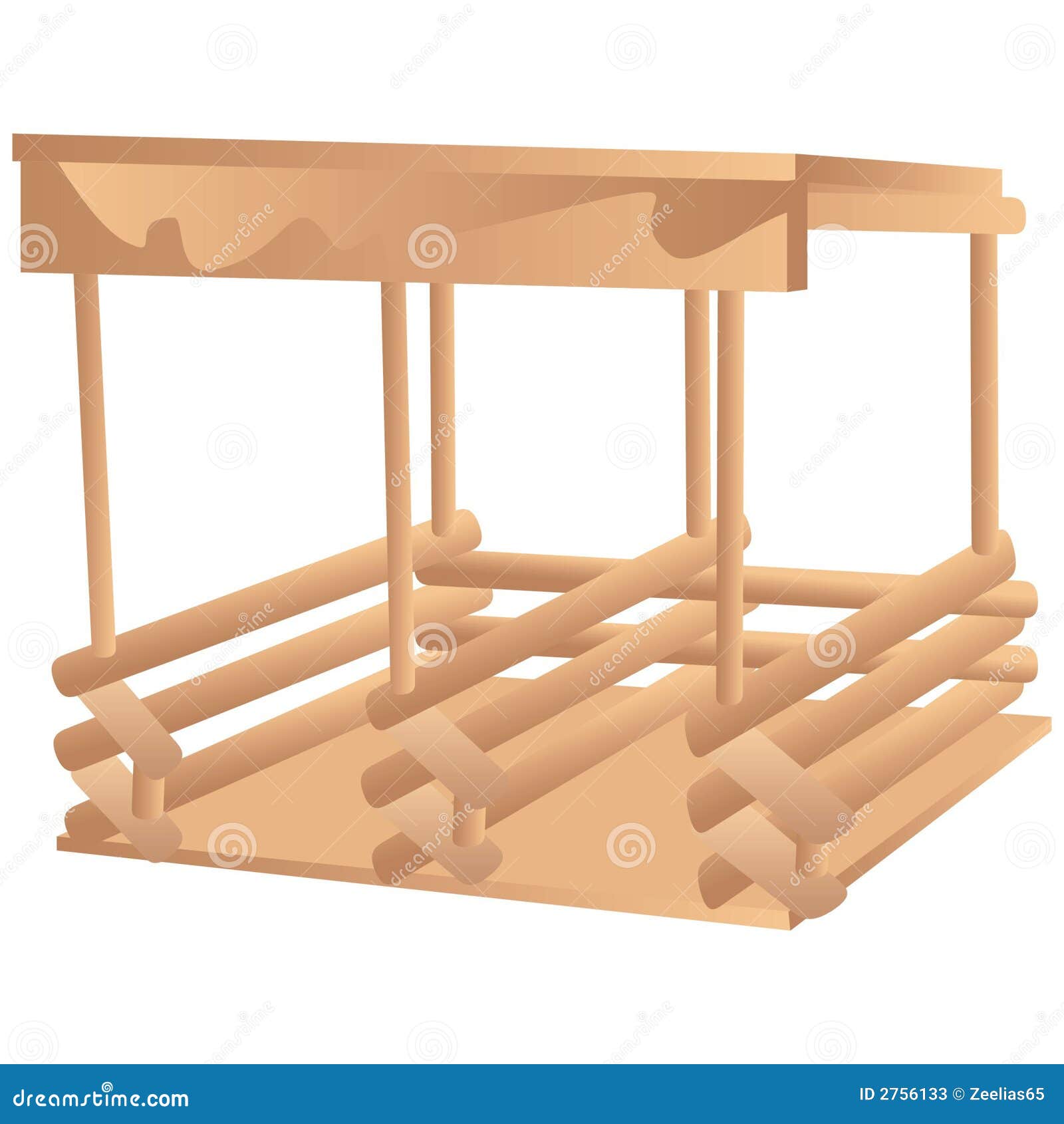 Stable stock vector. Illustration of vector, siege, farm - 2756133