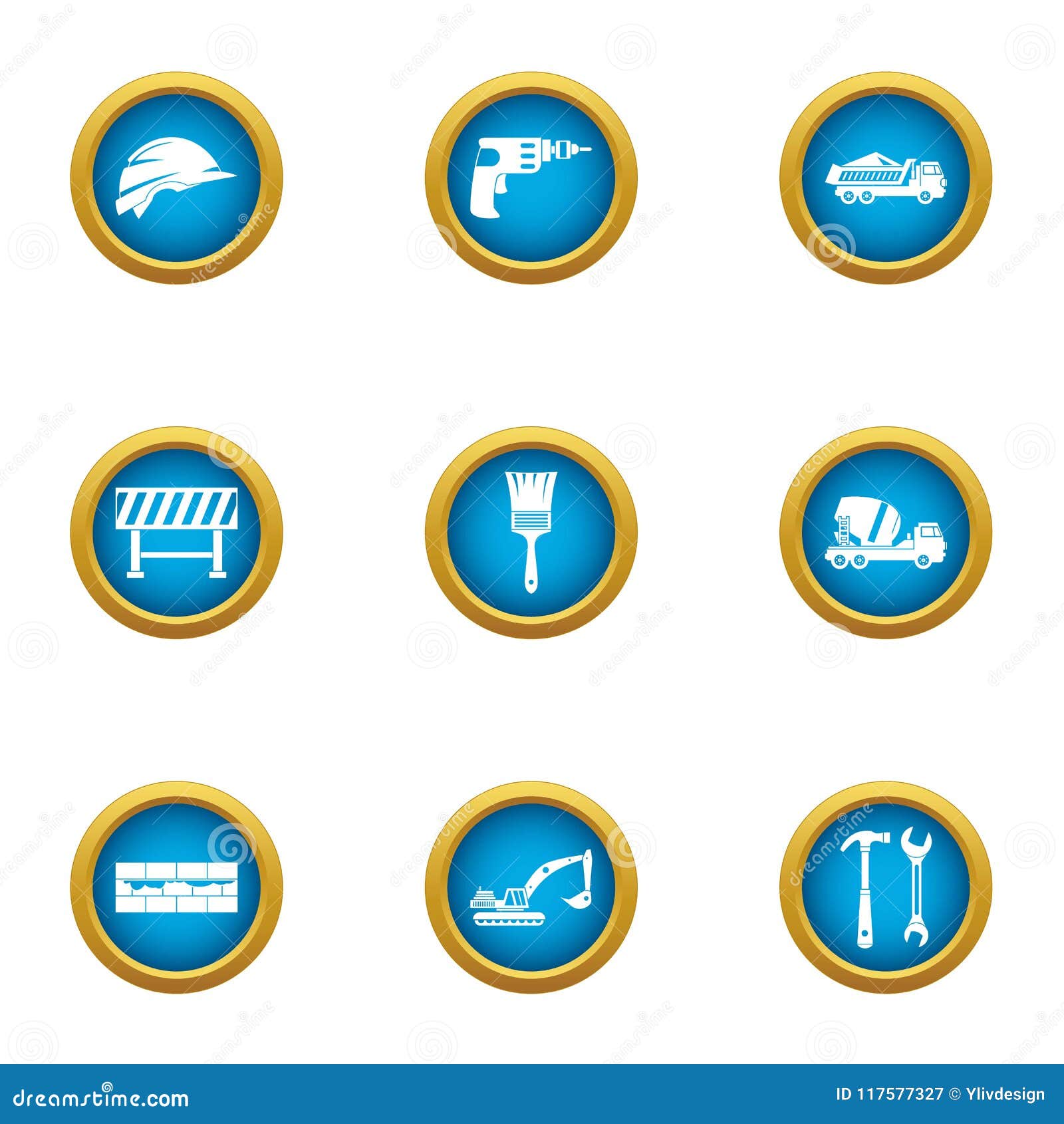 Stable Icons. Vector Illustration Royalty-Free Stock Photography ...