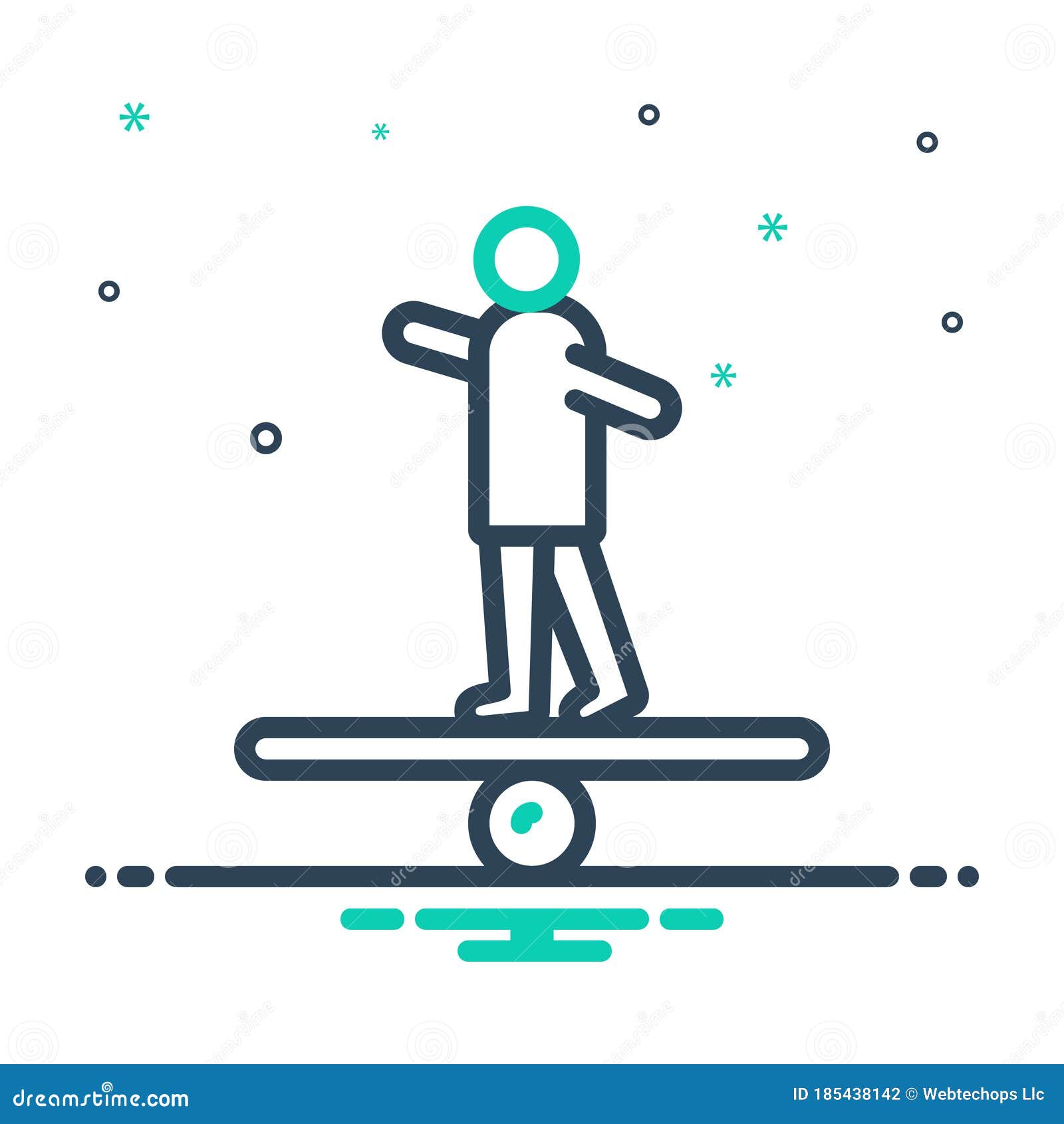 Balance, Stable, Equilibrium, Pendulum Cartoon Vector | CartoonDealer ...