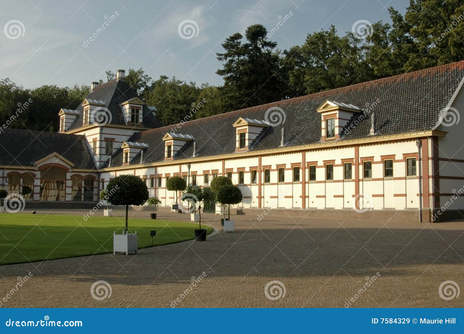 The stables stock image. Image of royal, garden, home - 7584329