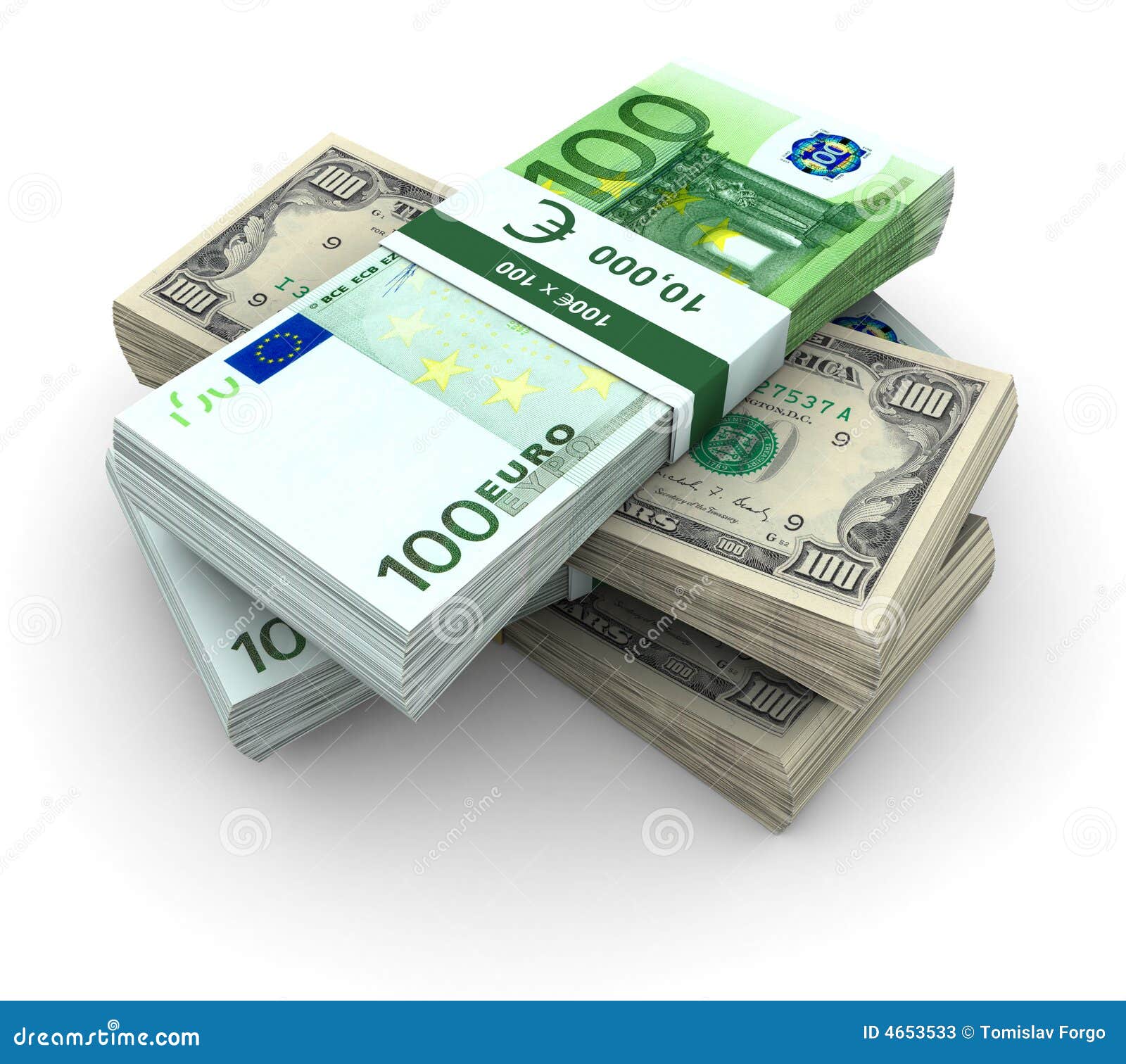 Stack 100 Euro Bills Stock Illustrations – 230 Stack 100 Euro Bills ...