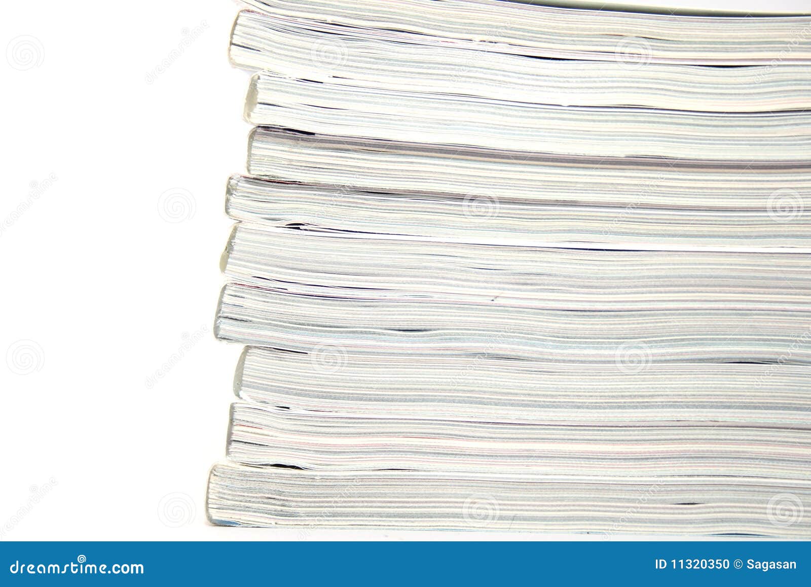 Stack stock photo. Image of backgrounds, close, magazine - 11320350