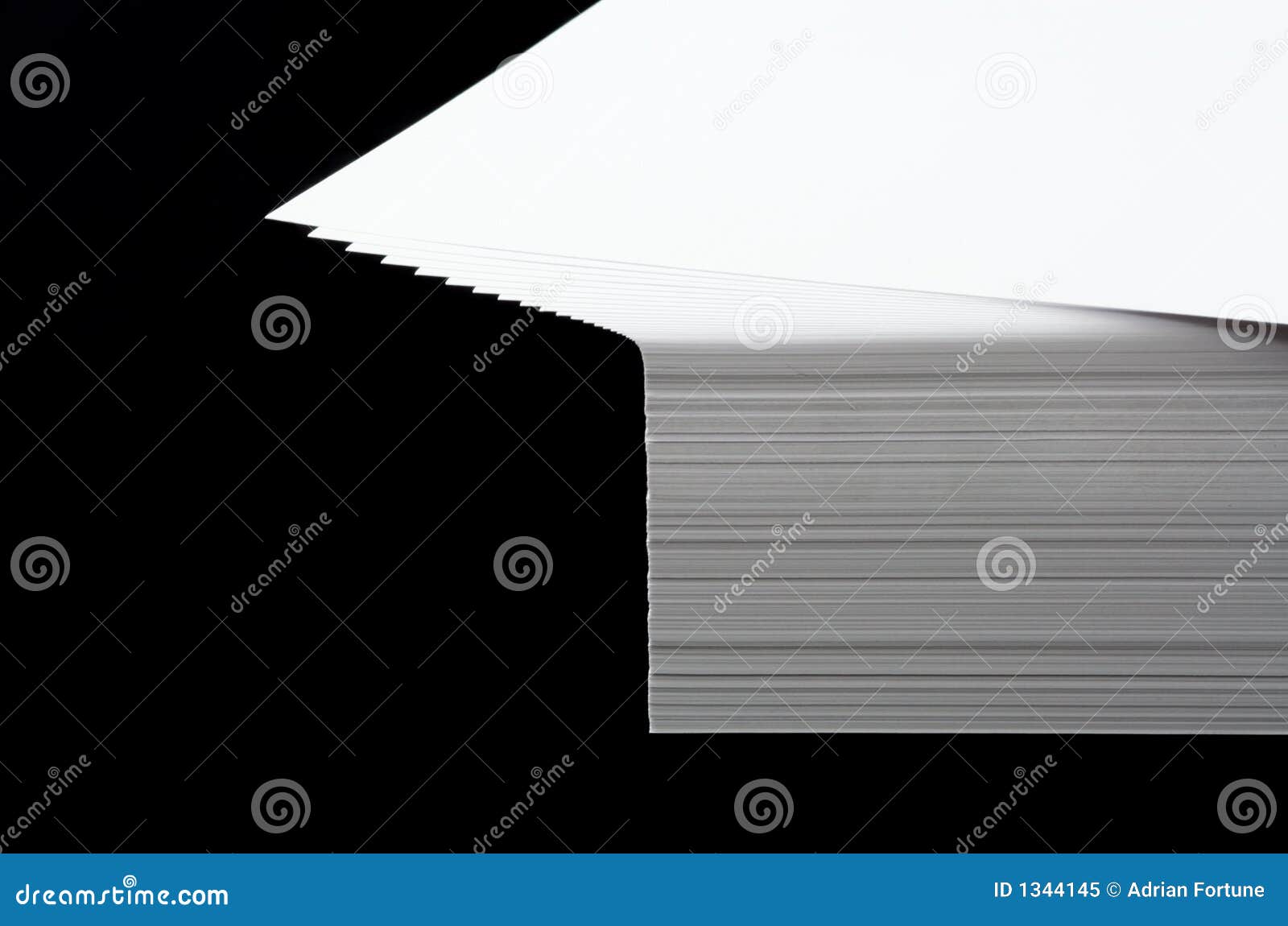 Stack of A4 paper stock image. Image of leaf, stack, business - 1344145