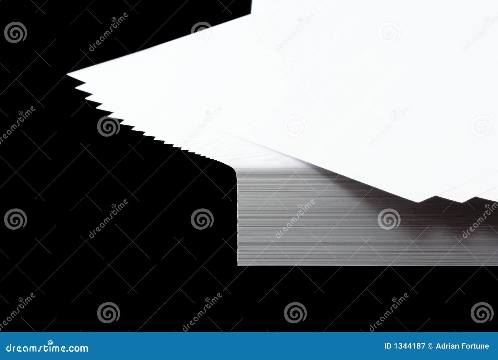 Stack Of A4 Paper Stock Image | CartoonDealer.com #1344187