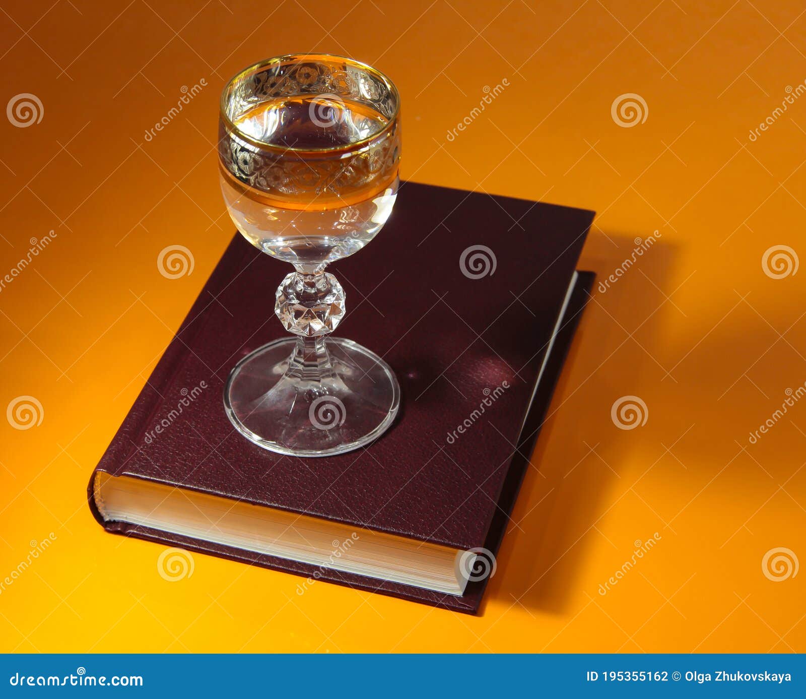 A Stack of Alcohol is on Top of the Book Stock Photo - Image of alcohol ...