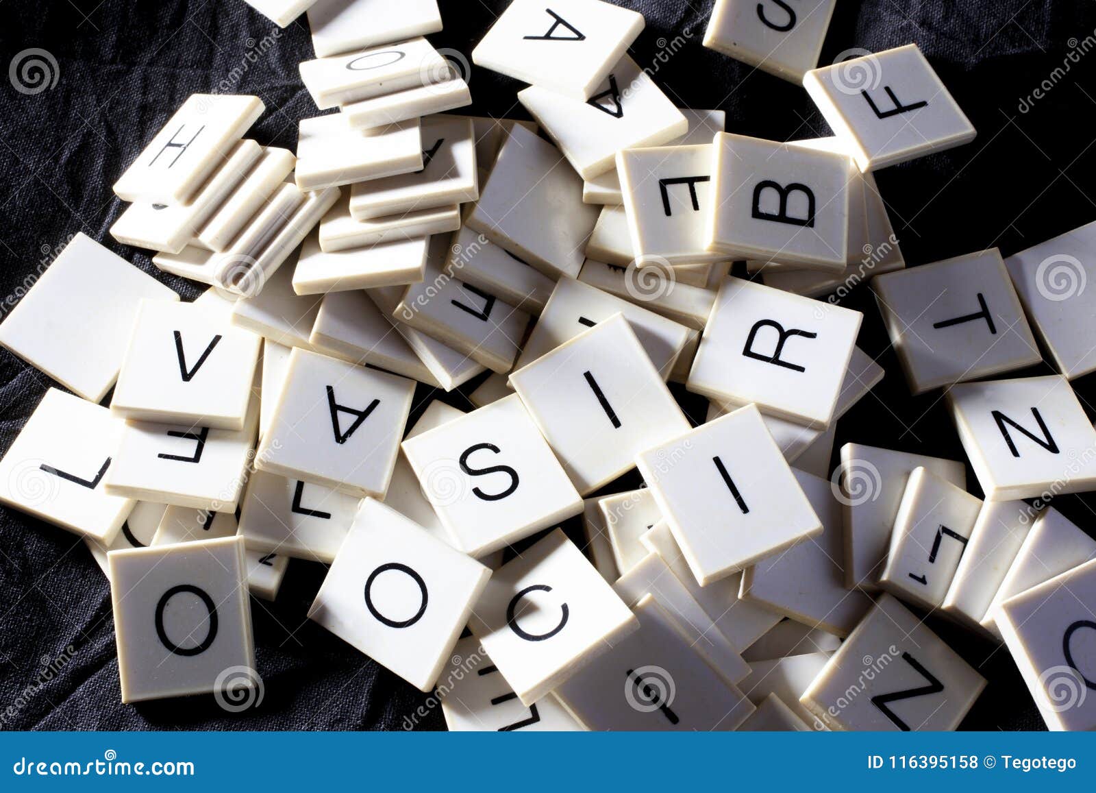Stack of alphabet letters stock photo. Image of characters - 116395158