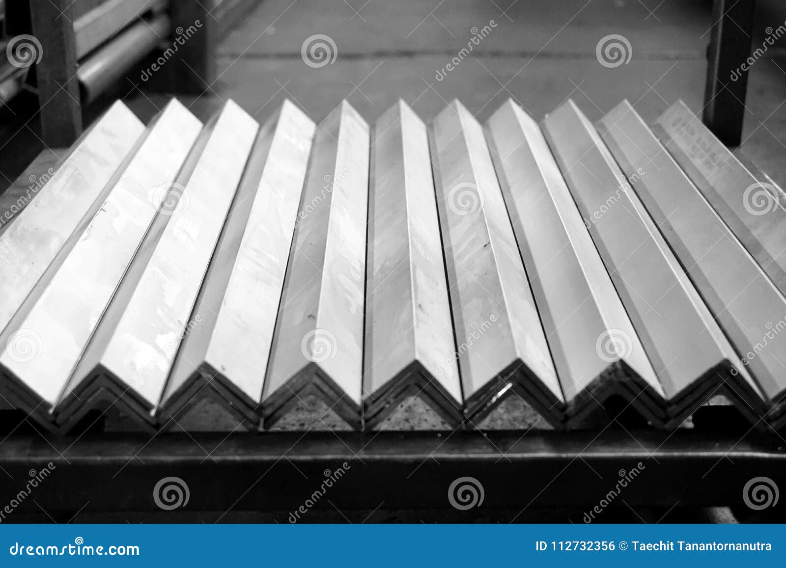 Stack of angle metal stock photo. Image of group, girder - 112732356
