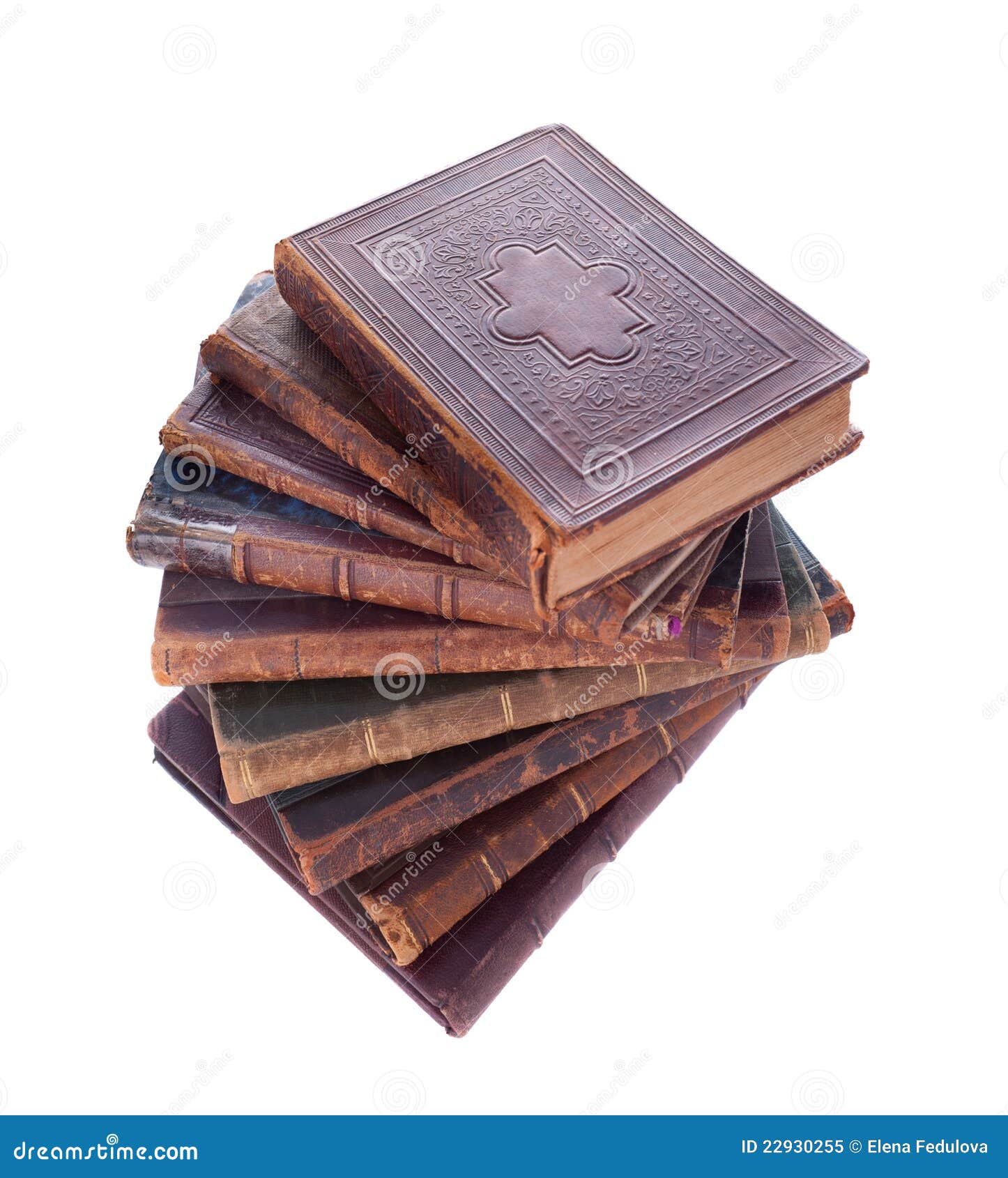 Stack of antique books stock image. Image of book, antique - 22930255