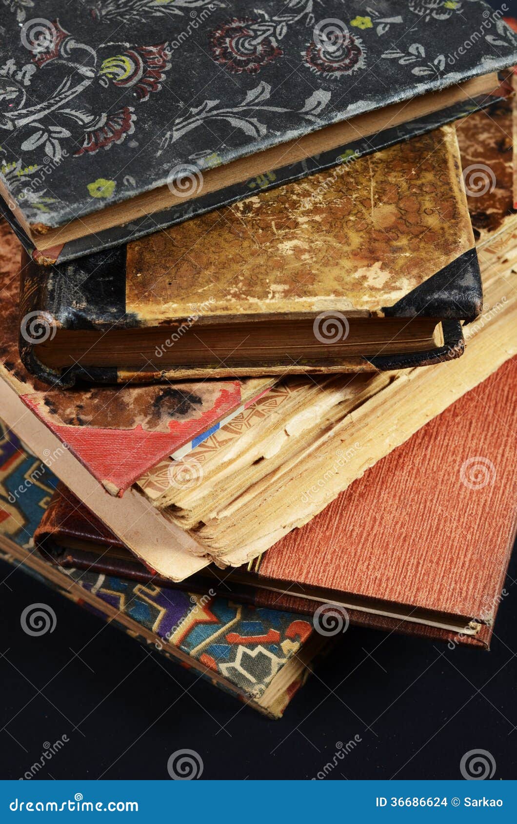 Stack antique books stock photo. Image of paper, rare - 36686624