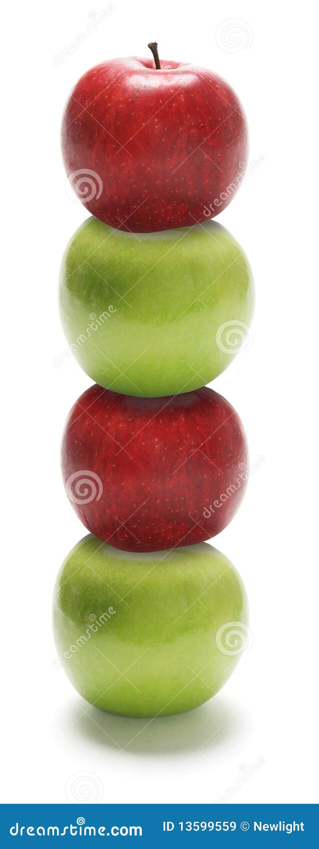 Stack of Apples stock image. Image of juicy, food, organic - 13599559