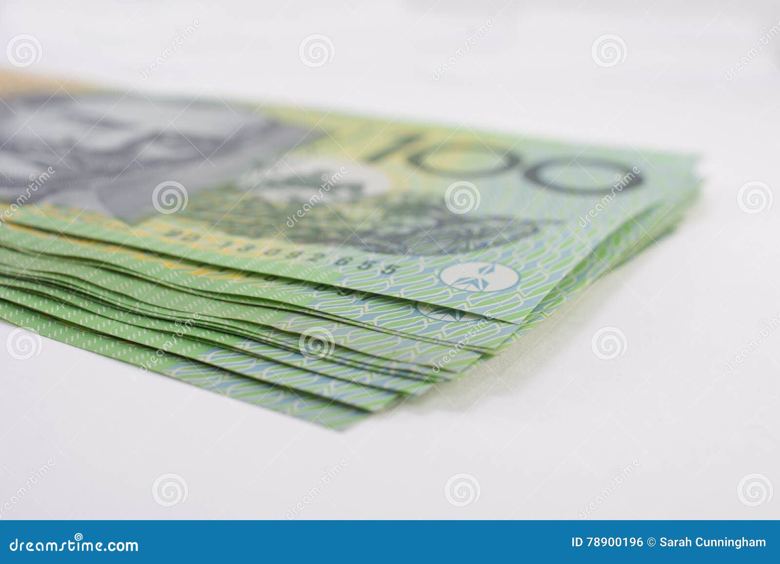 Stack Of Australian Notes Stock Photo | CartoonDealer.com #62953650