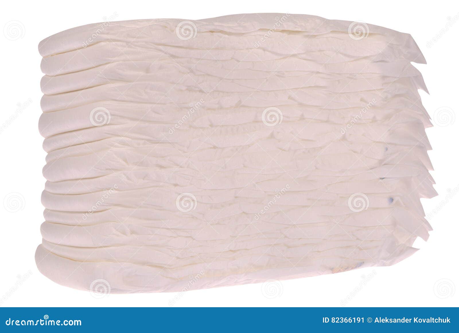 Stack of baby diapers stock image. Image of incontinence - 82366191