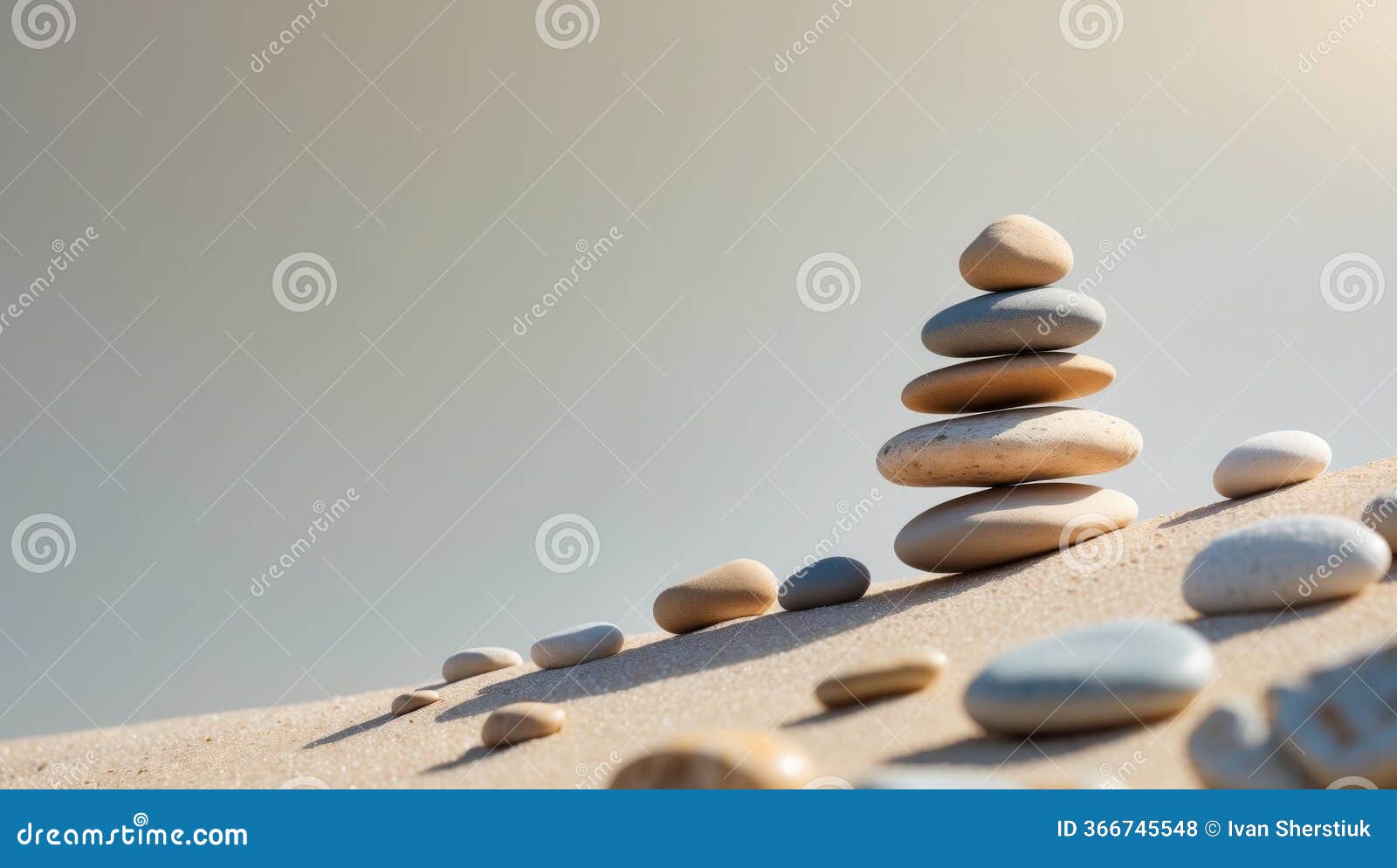 Balanced Pebbles Still Life Concept Balance Royalty-Free Stock Photo ...