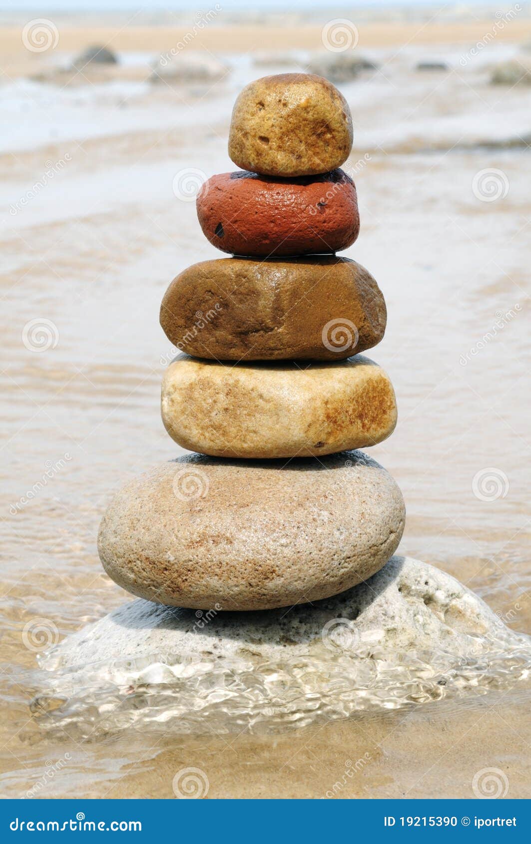 Stack of balanced rocks stock photo. Image of pebbles - 19215390
