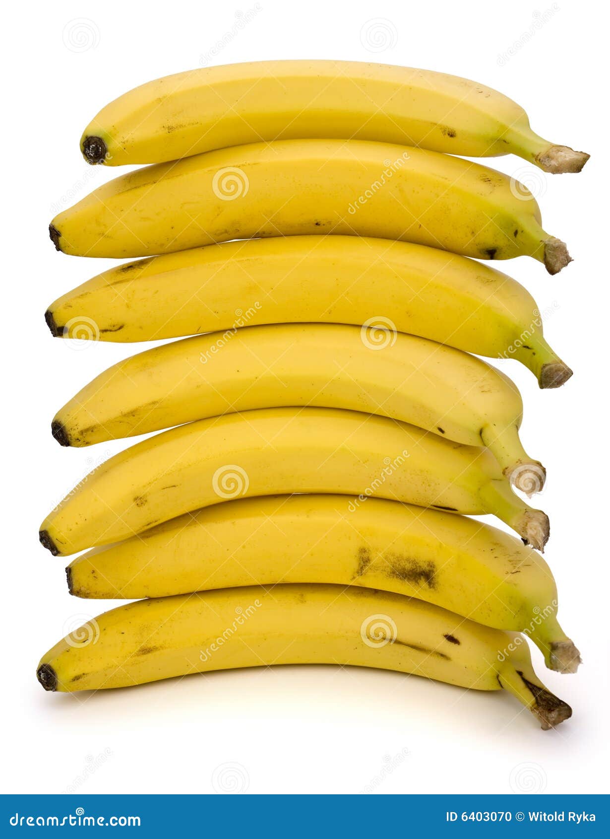 Stack of bananas stock photo. Image of culinary, eating - 6403070