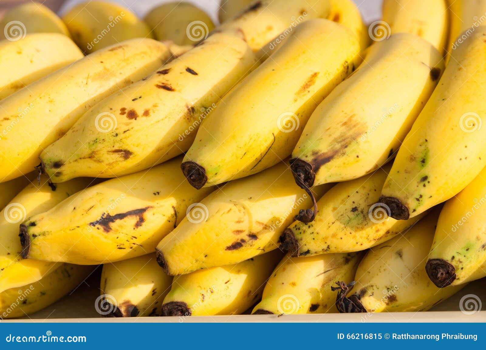 Stack of bananas close up stock image. Image of fruit - 66216815
