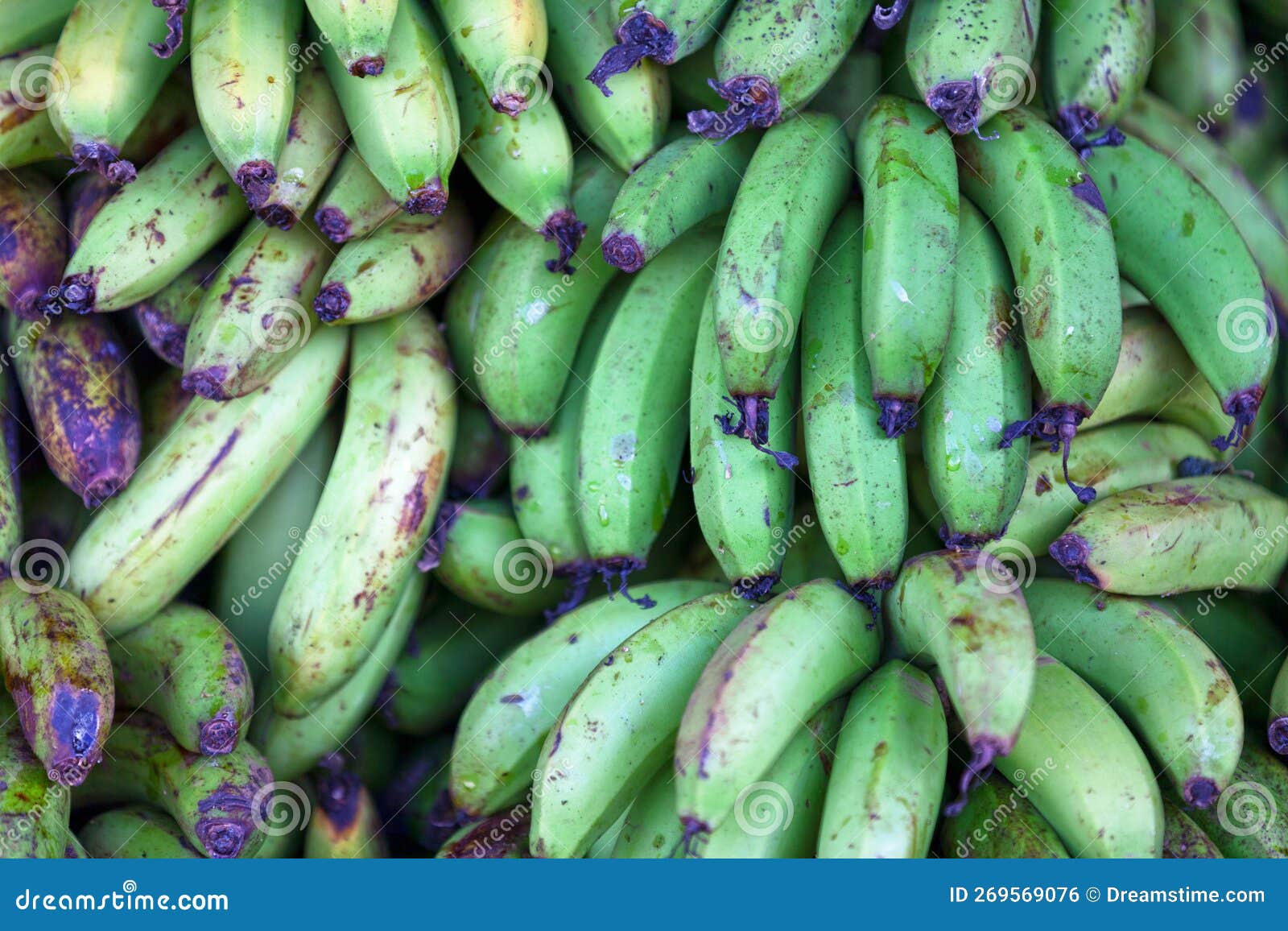 Stack of Bananas on a Market Stall Stock Photo - Image of stall ...