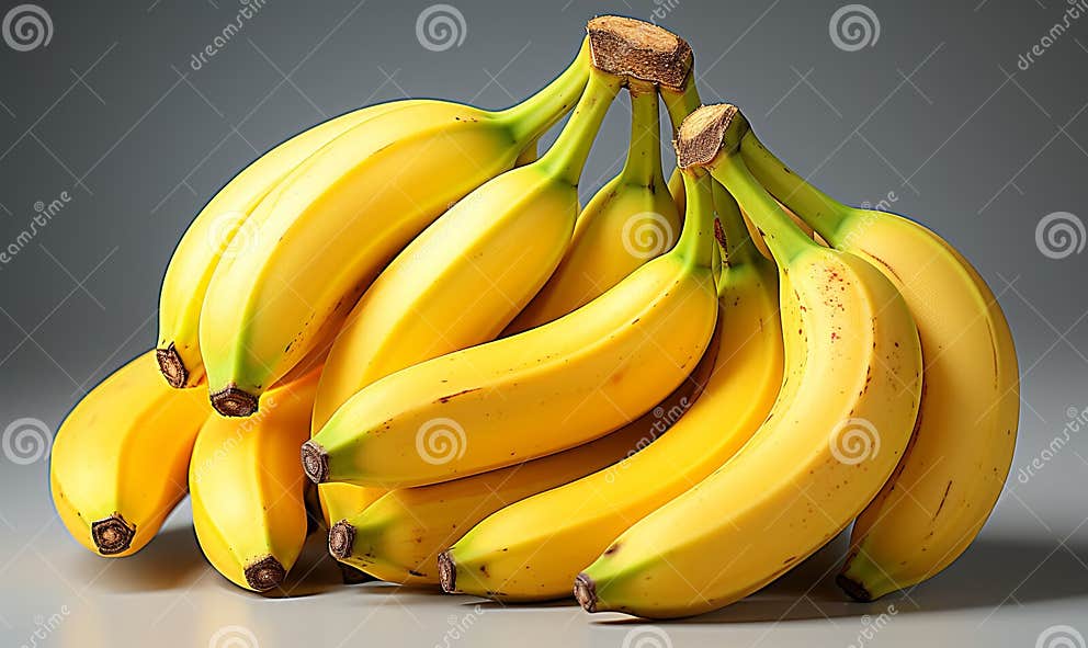 Stack of Bananas on Top of Each Other Stock Image - Image of growth ...