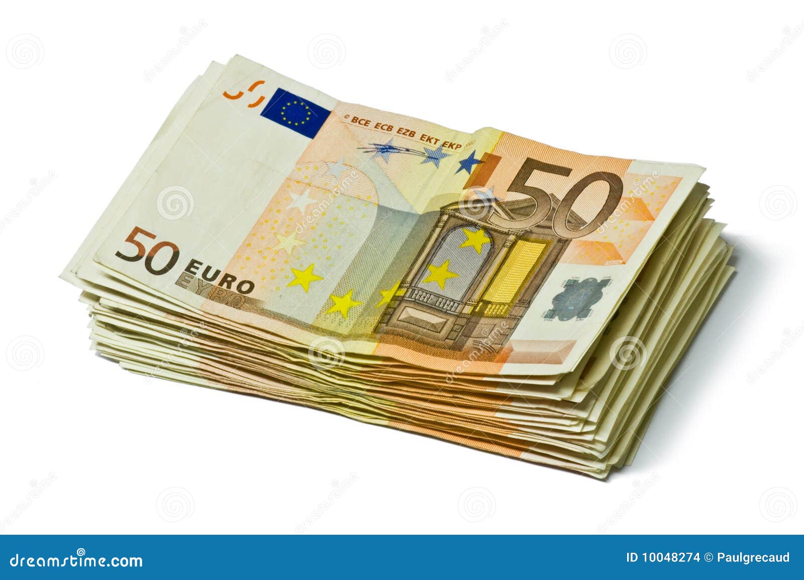Stack of Banknotes stock photo. Image of cash, abundance - 10048274