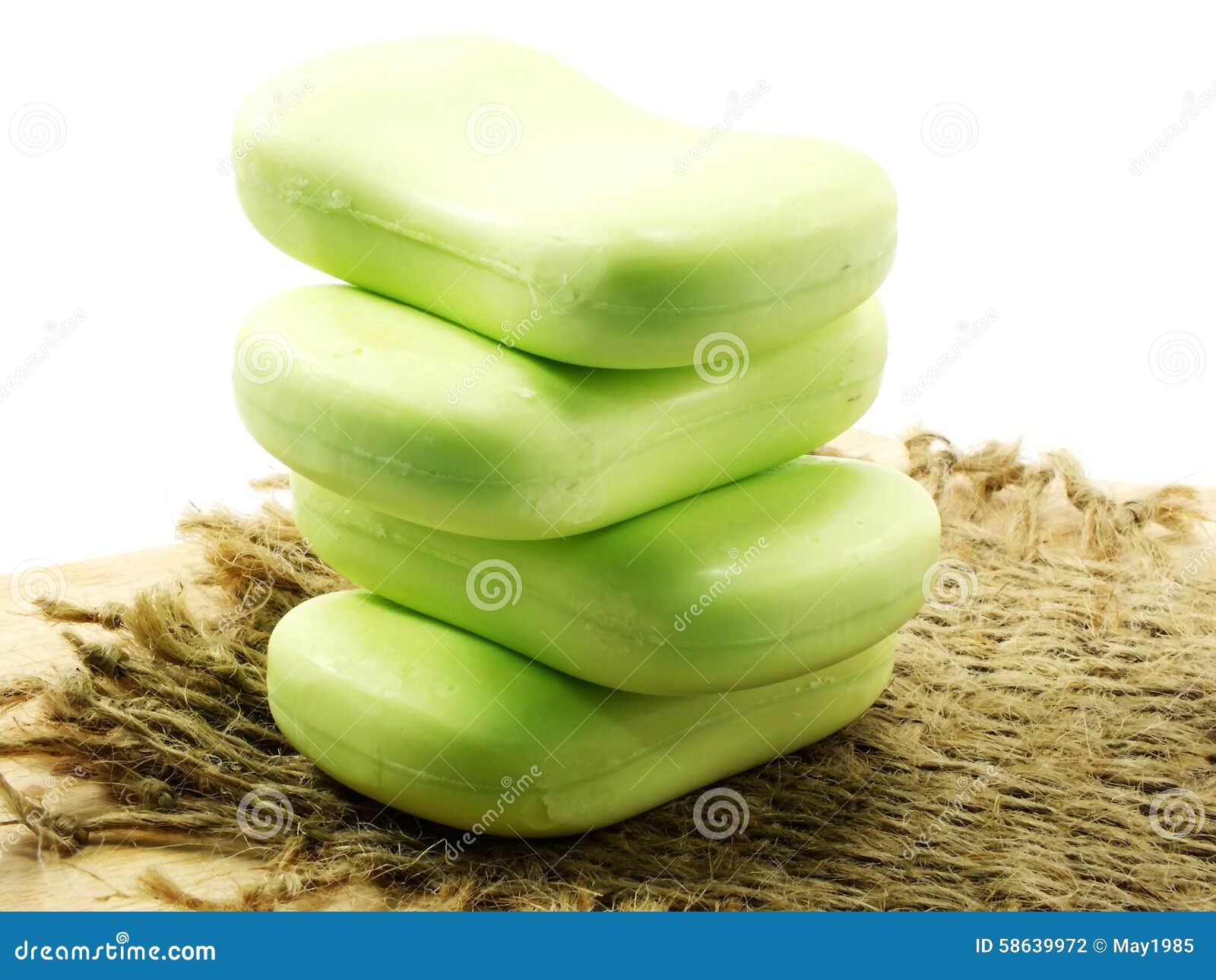 Stack Bar of Natural Soap for Cleaning and Healthy Stock Photo - Image ...