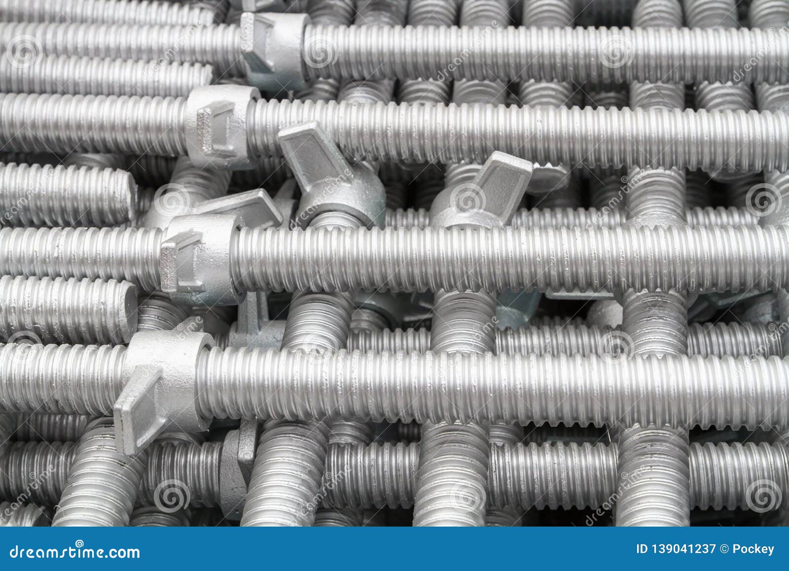 Stack of Base Plate for Scaffolding Accessory Stock Image - Image of ...