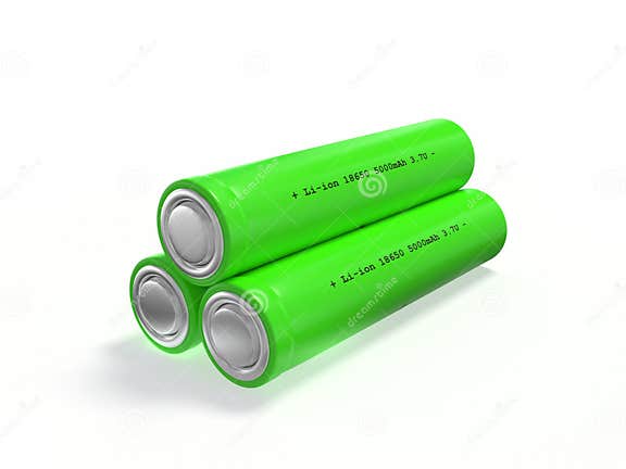 Stack of batteries stock illustration. Illustration of background ...