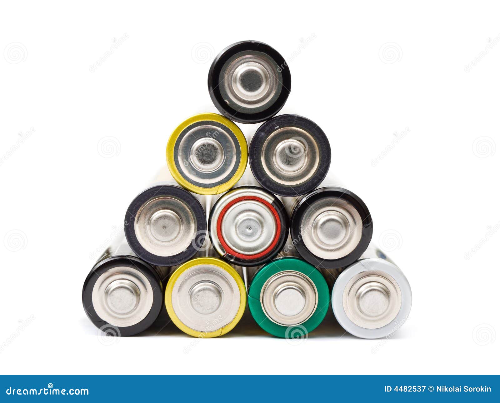 Stack of battery stock image. Image of accumulator, chemical - 4482537