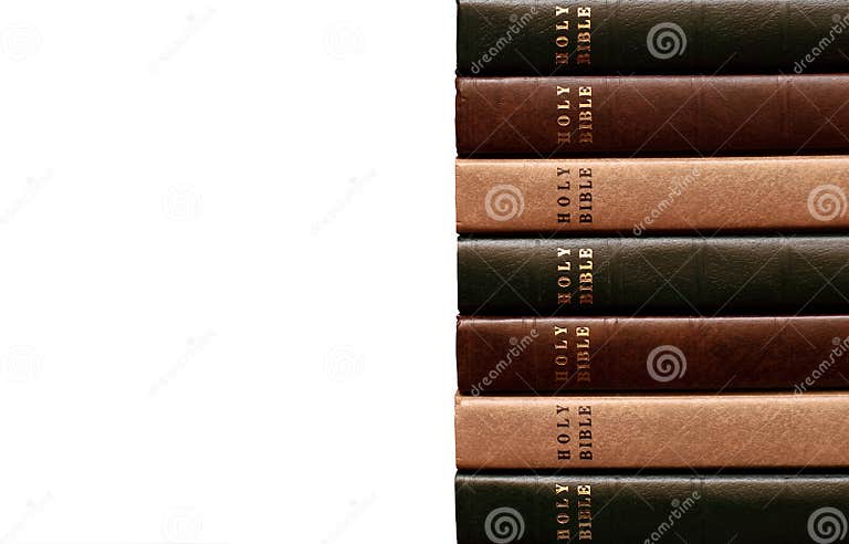 Stack of Bibles 2 stock photo. Image of stacked, cover - 35743818