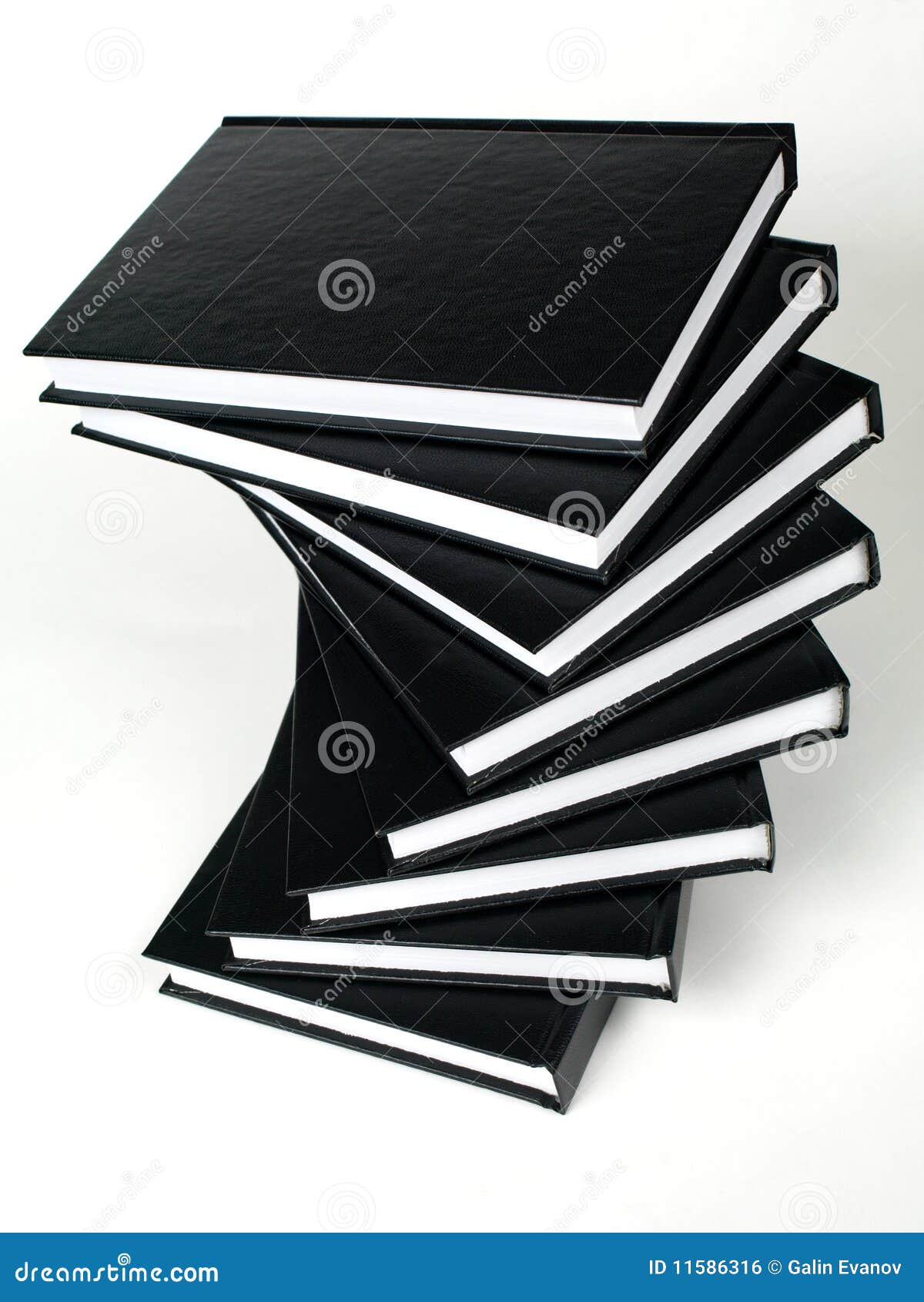 Stack of black books stock photo. Image of books, textbooks - 11586316
