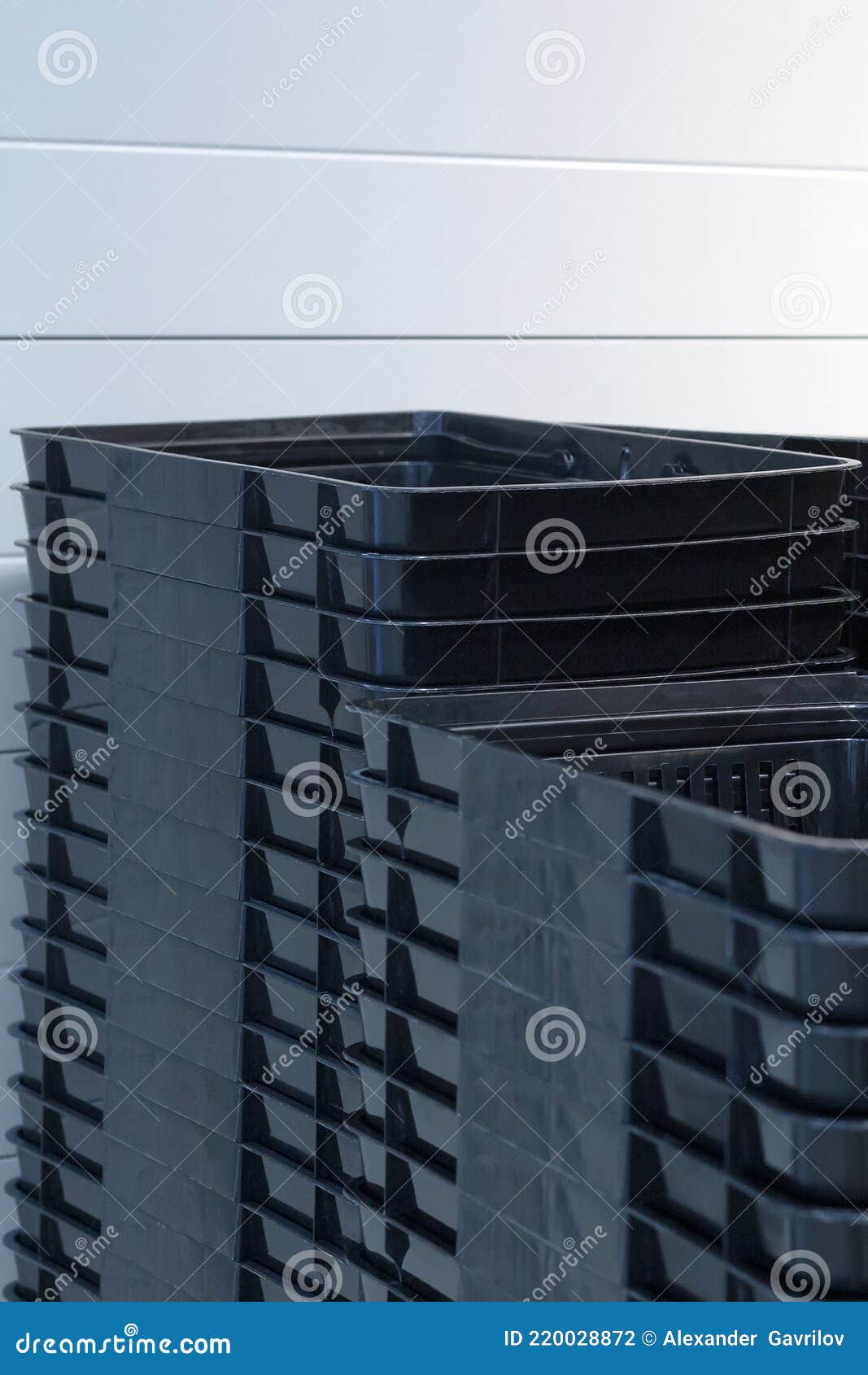 Empty Baskets Royalty-Free Stock Photography | CartoonDealer.com #13747685