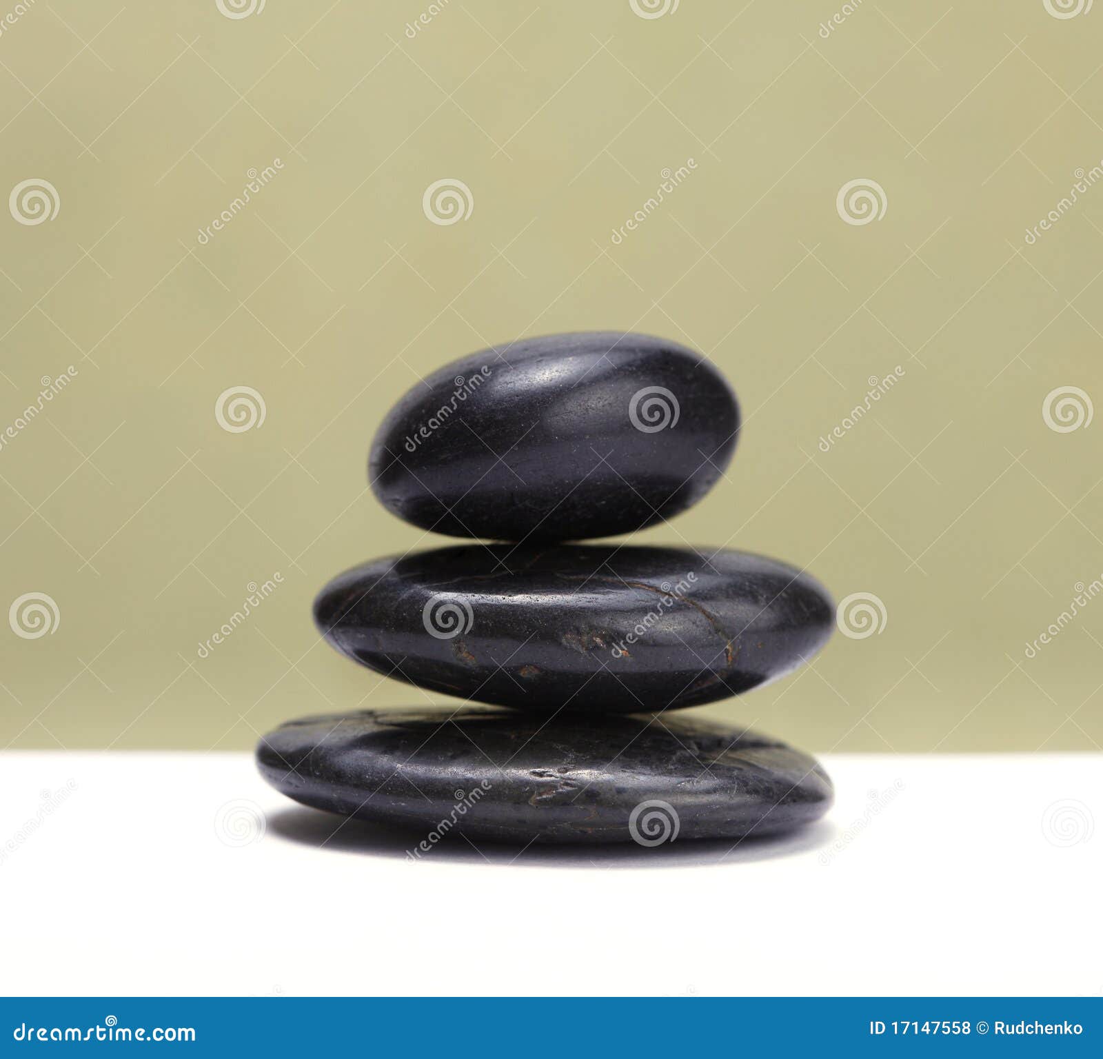 Stack of black stones stock photo. Image of rock, balance - 17147558