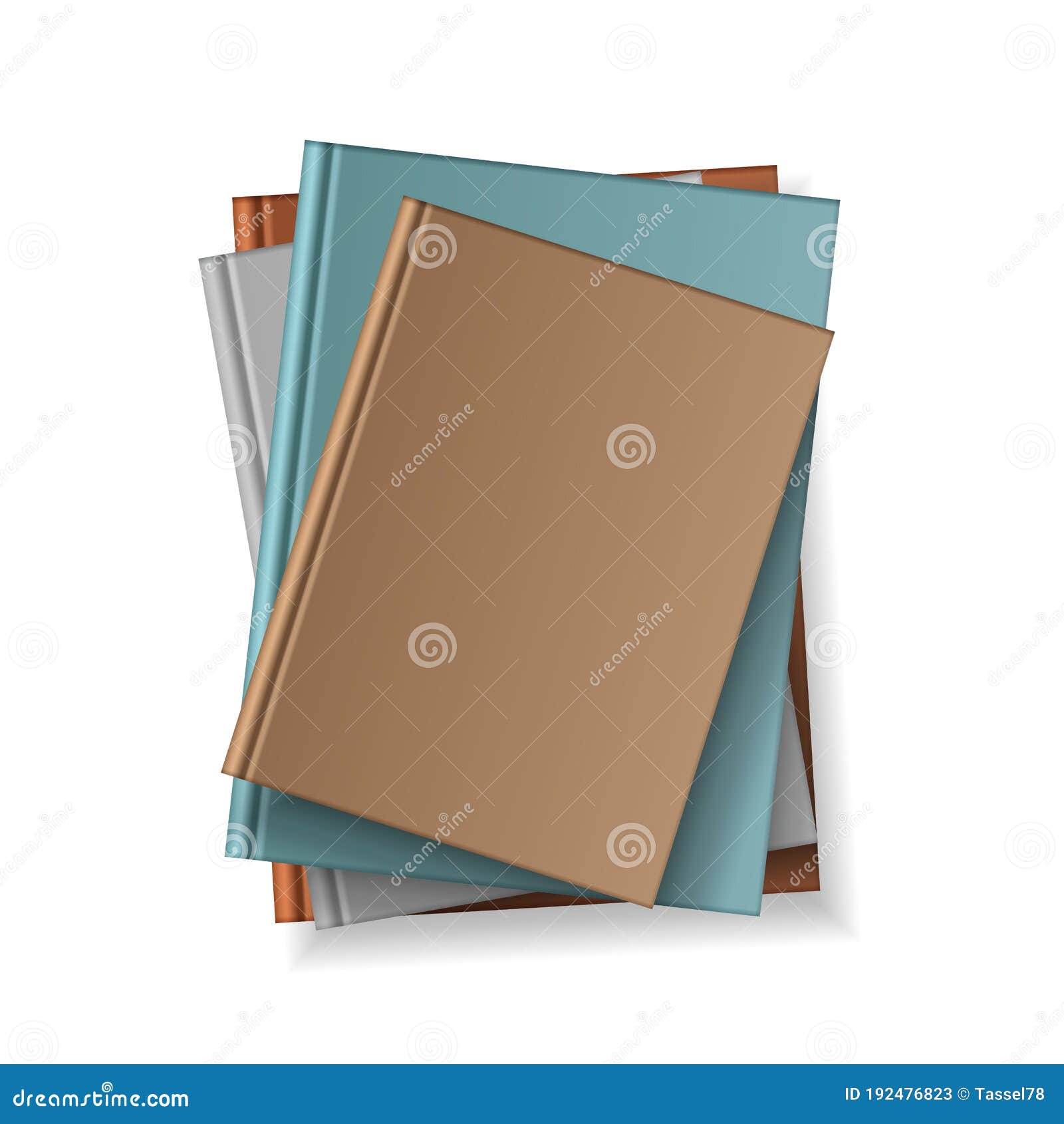 Blank Books Seamless Texture Stock Illustration | CartoonDealer.com ...